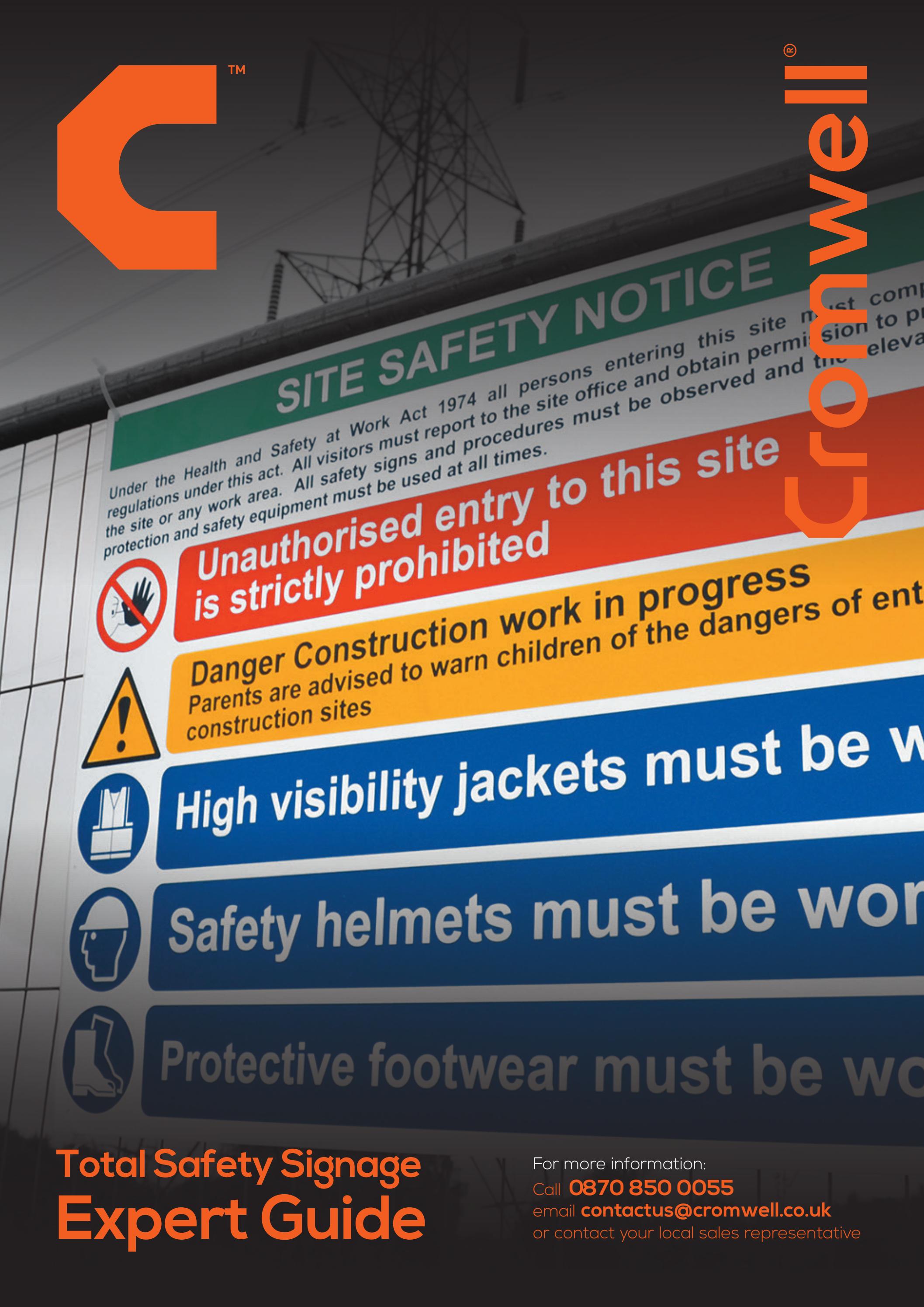 Cromwell Safety Sign Expert Guide by Centurion Europe - Issuu
