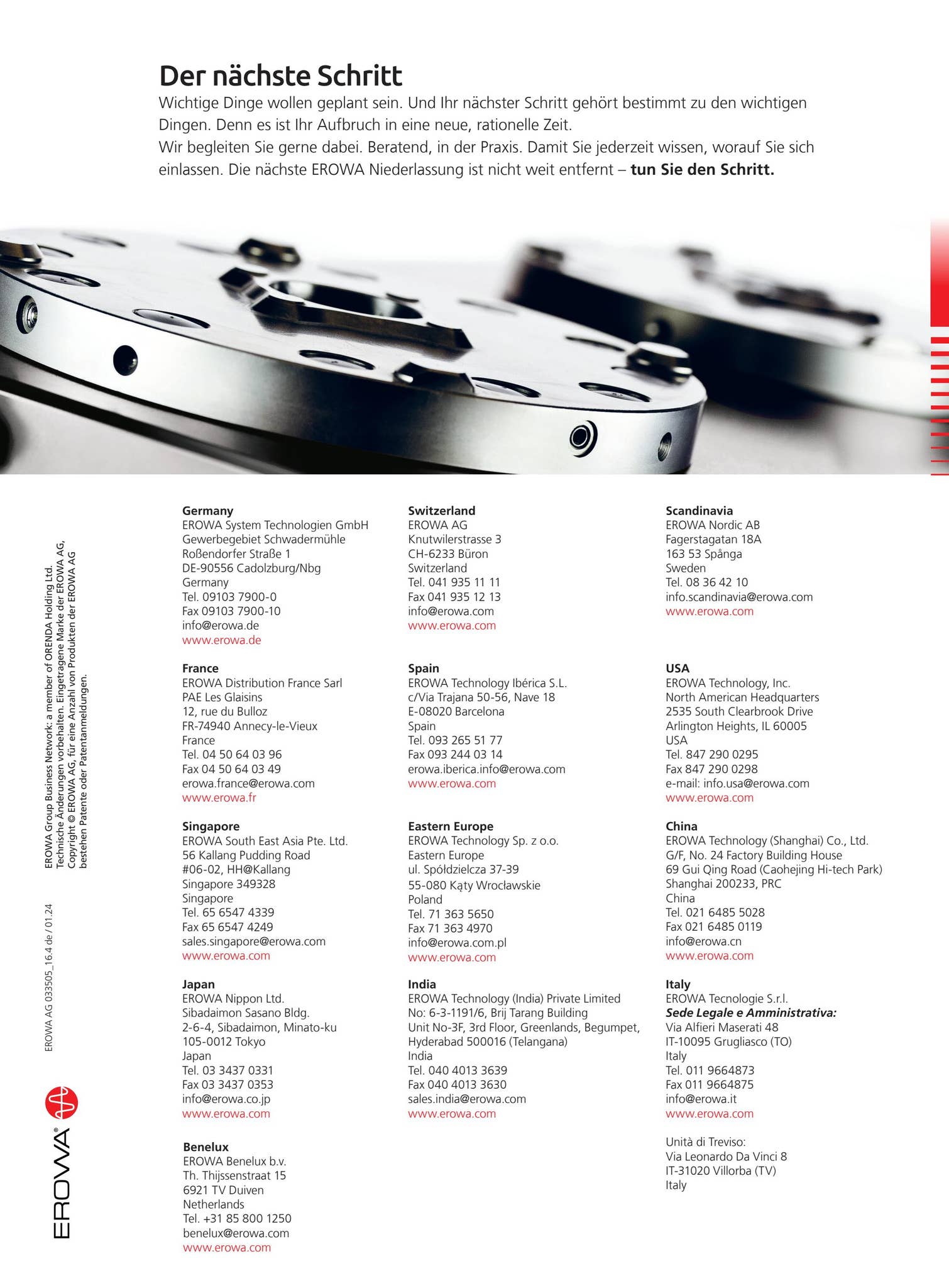 EROWA MTS Nullpunkt-Spannsystem by EROWA - Issuu