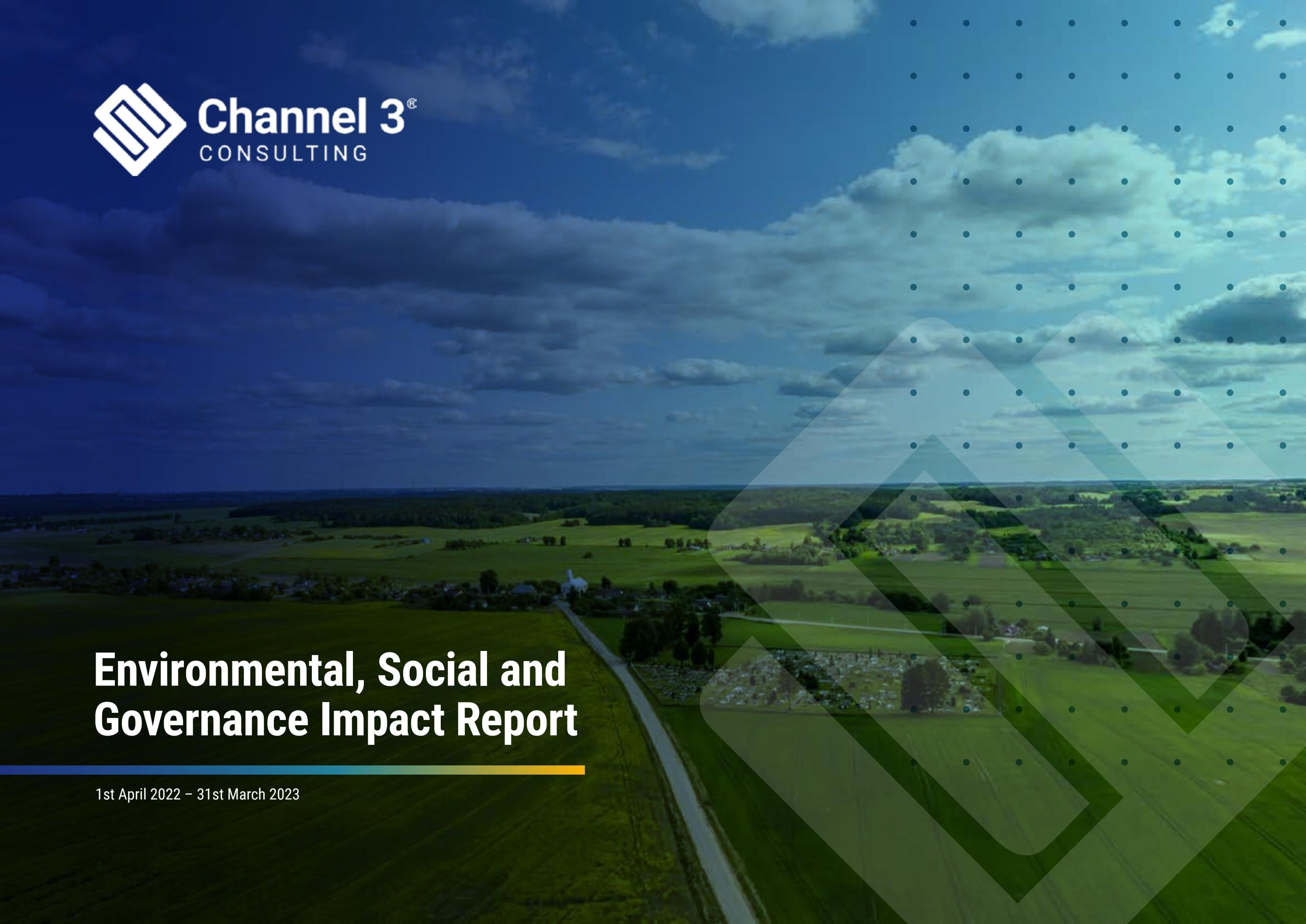 Channel 3 Consulting ESG impact report by channel3consulting - Issuu