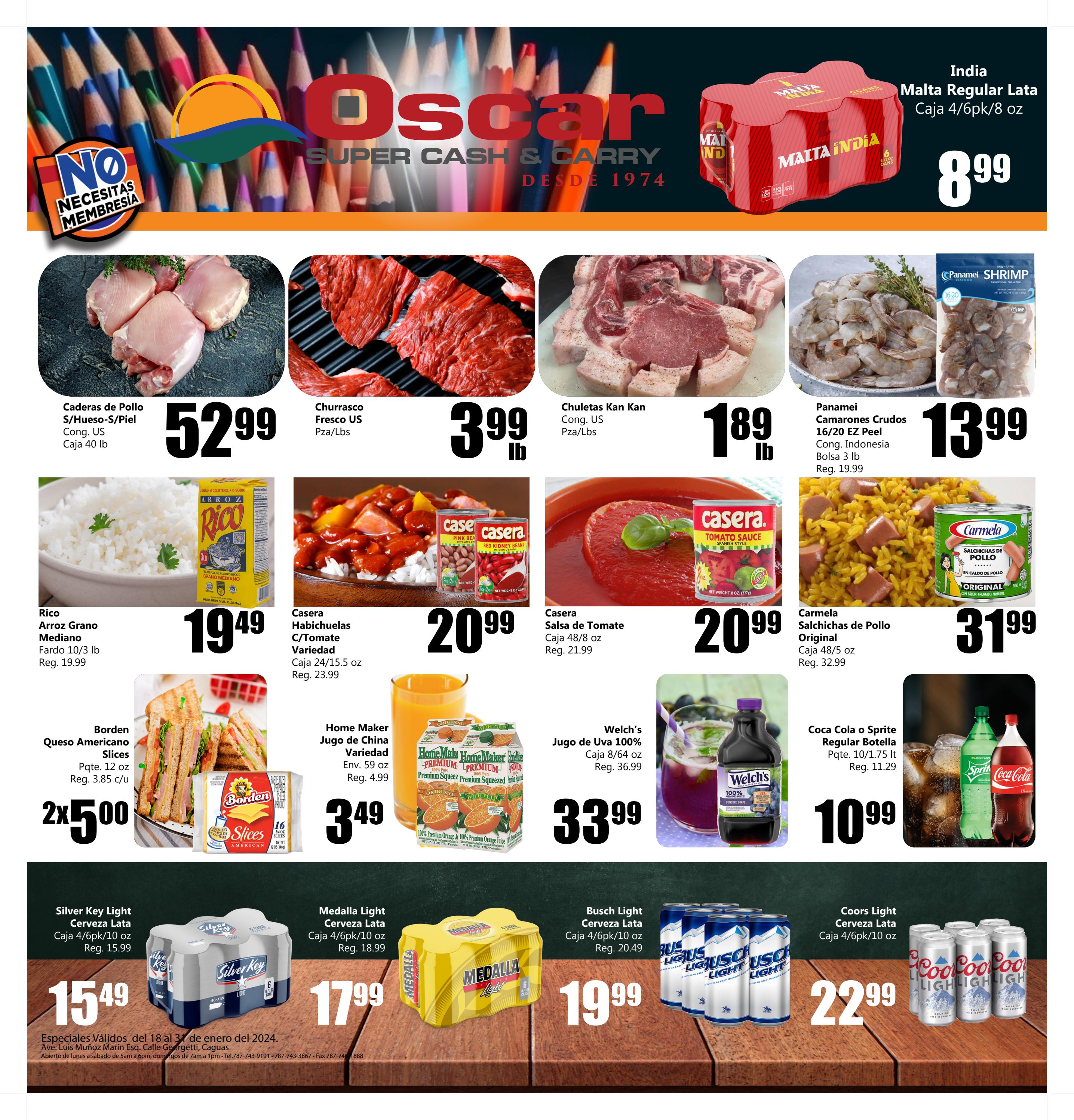 Oscar Súper Cash & Carry Shopper del 18 al 31 enero 2024 by ...