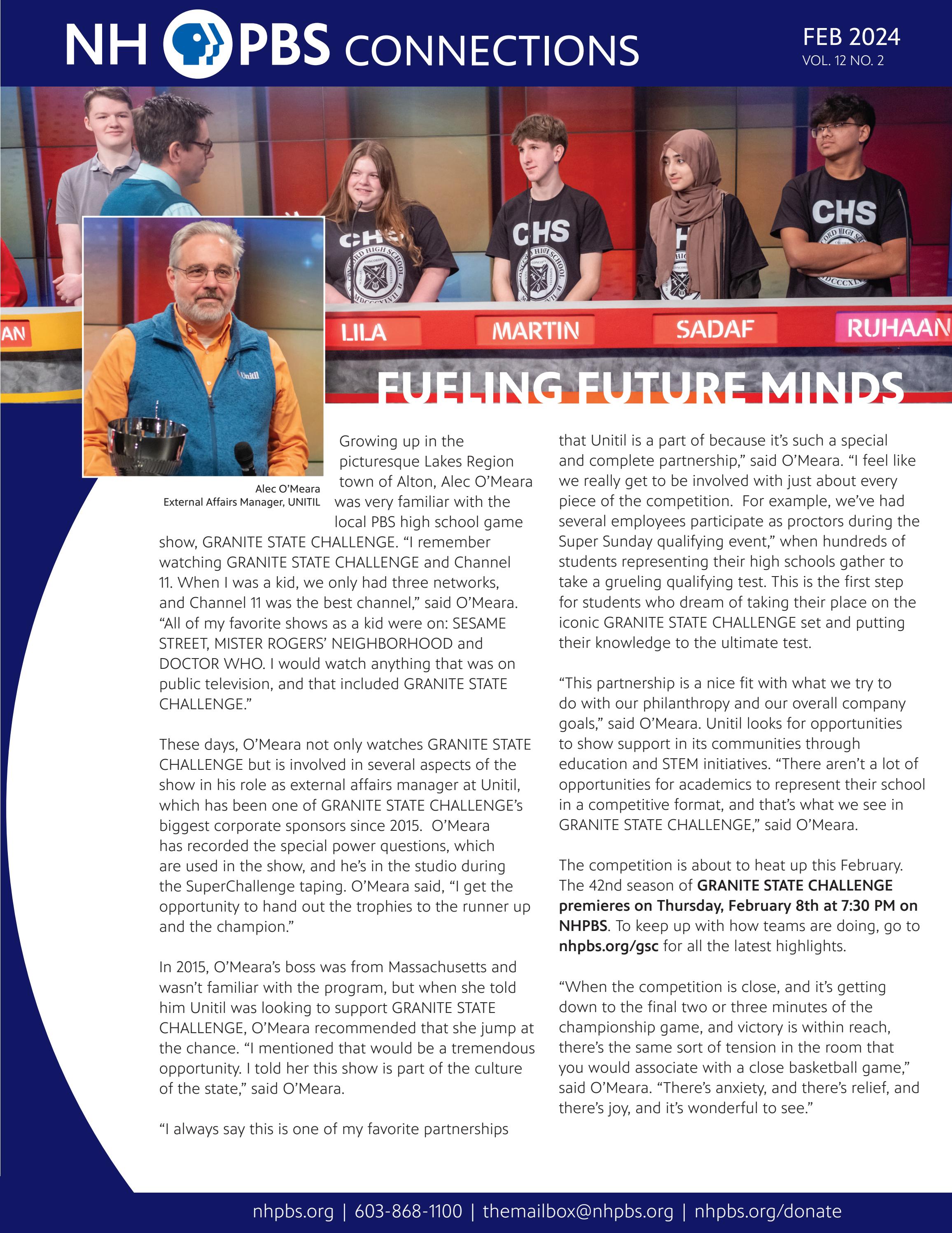 NHPBS Connections - February 2024 by New Hampshire PBS - Issuu