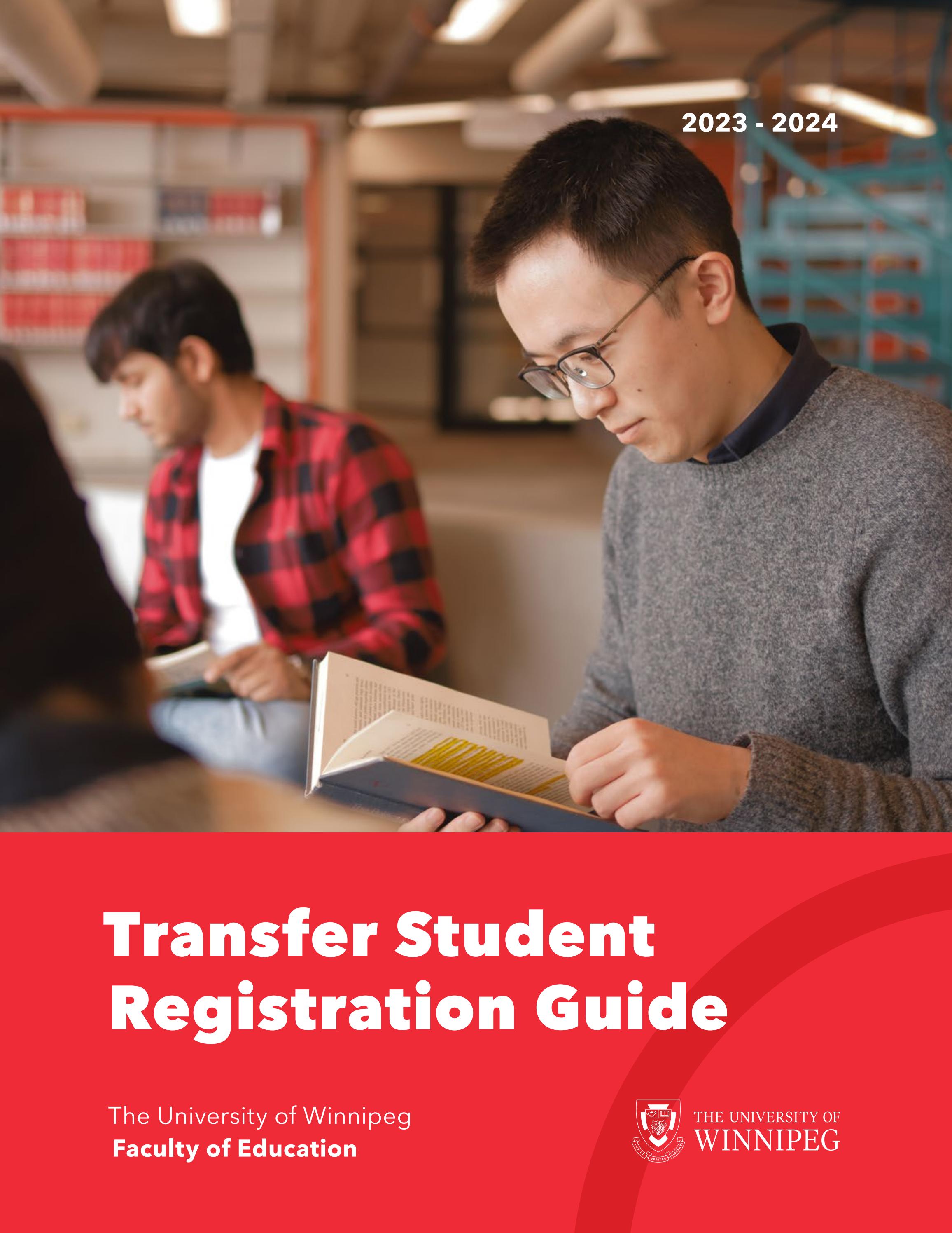 Integrated Program Transfer Student Registration Guide - Faculty of ...