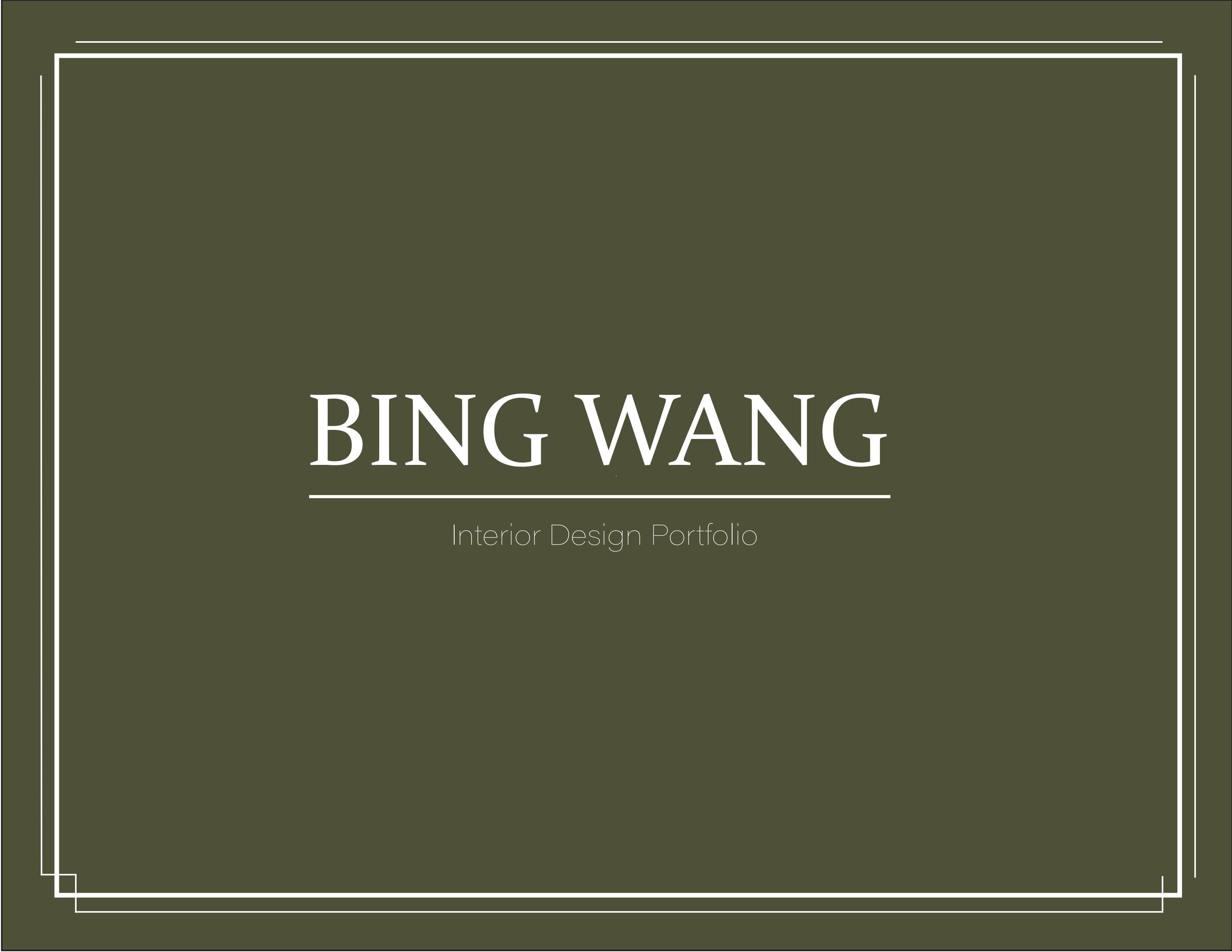 Interior Design Portfolio Bing Wang by bing wang - Issuu