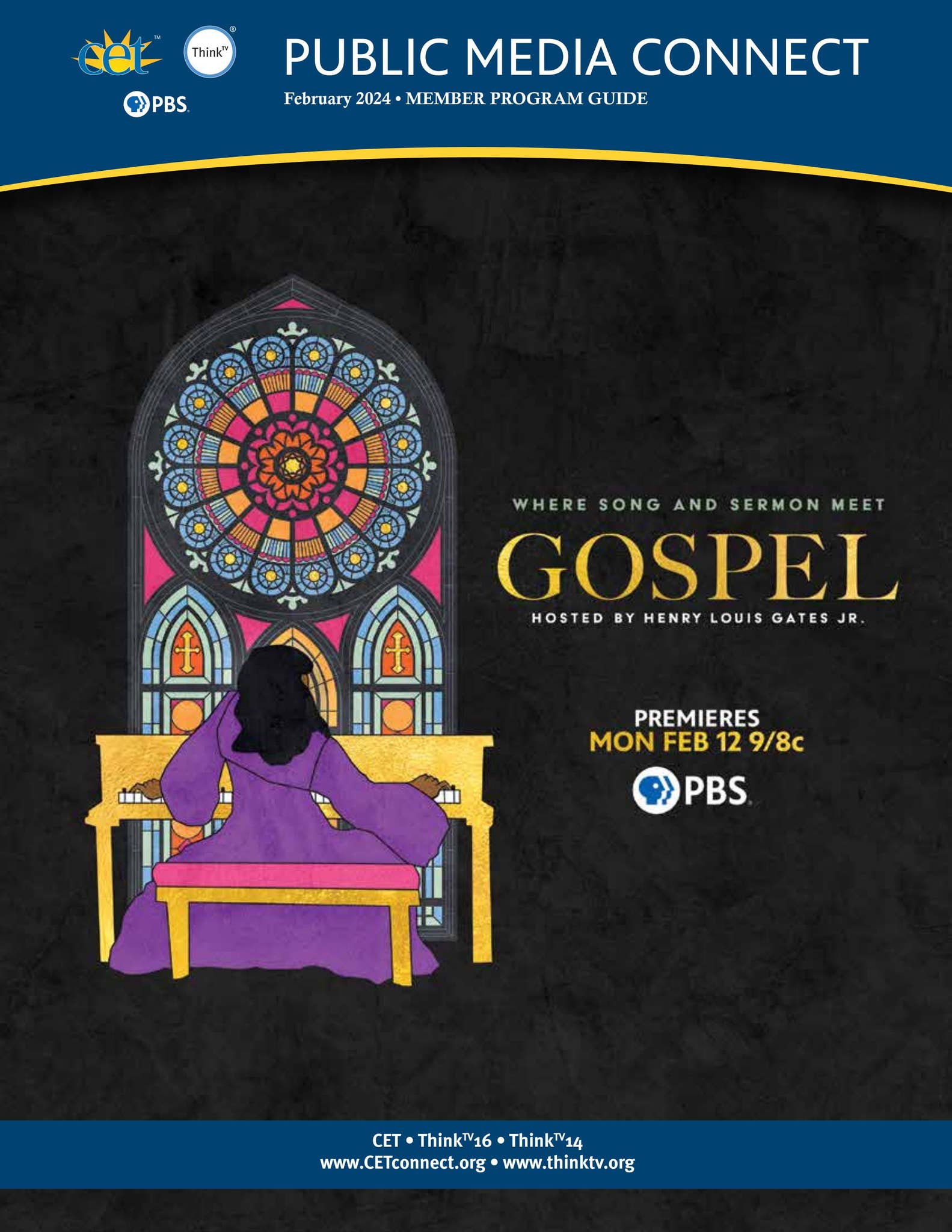 February 2024 Public Media CONNECT Member Program Guide by CET_ThinkTV ...