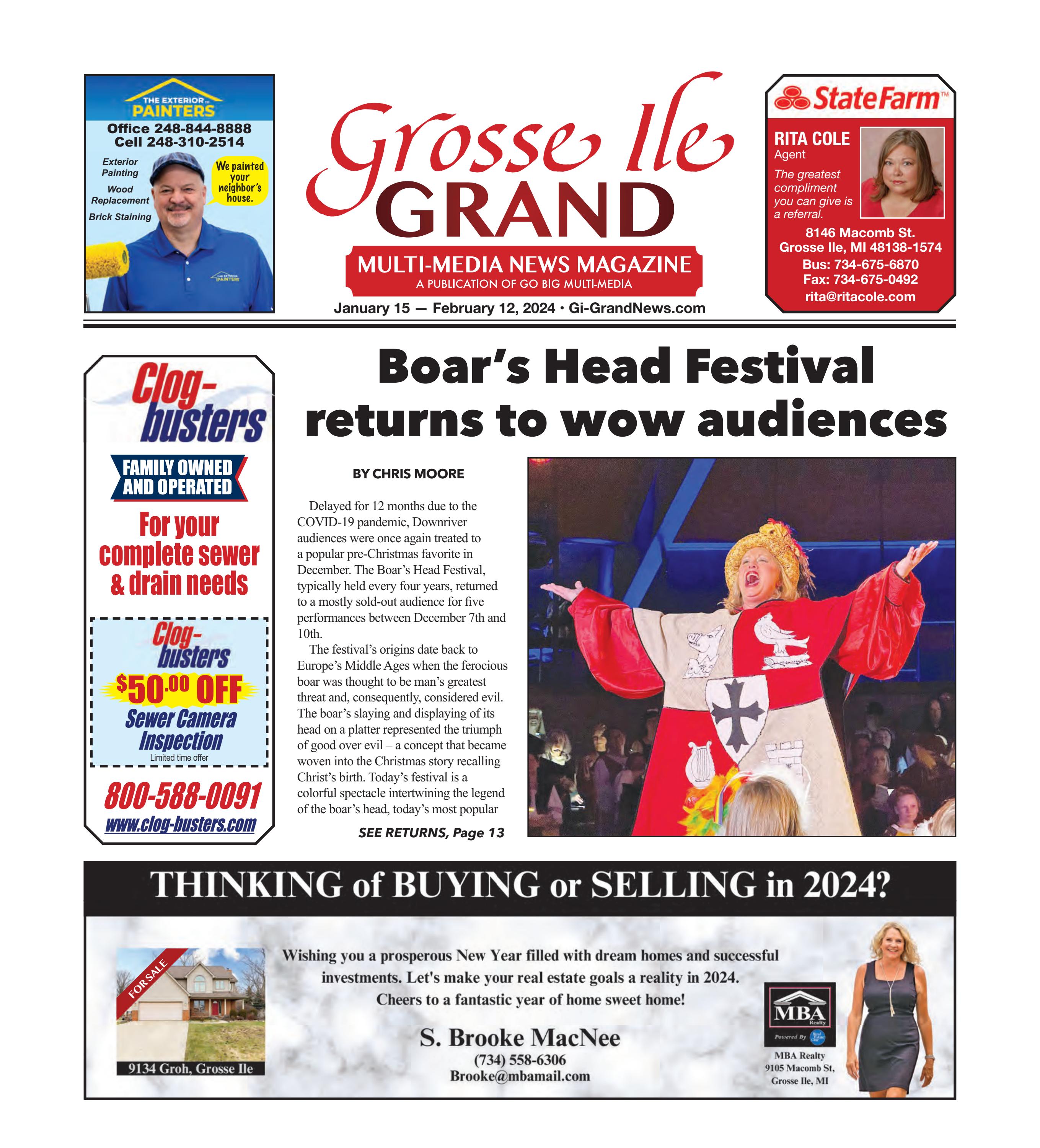 Grosse Ile Grand, January 15 — February 12, 2024 by GO BIG MULTI-MEDIA ...