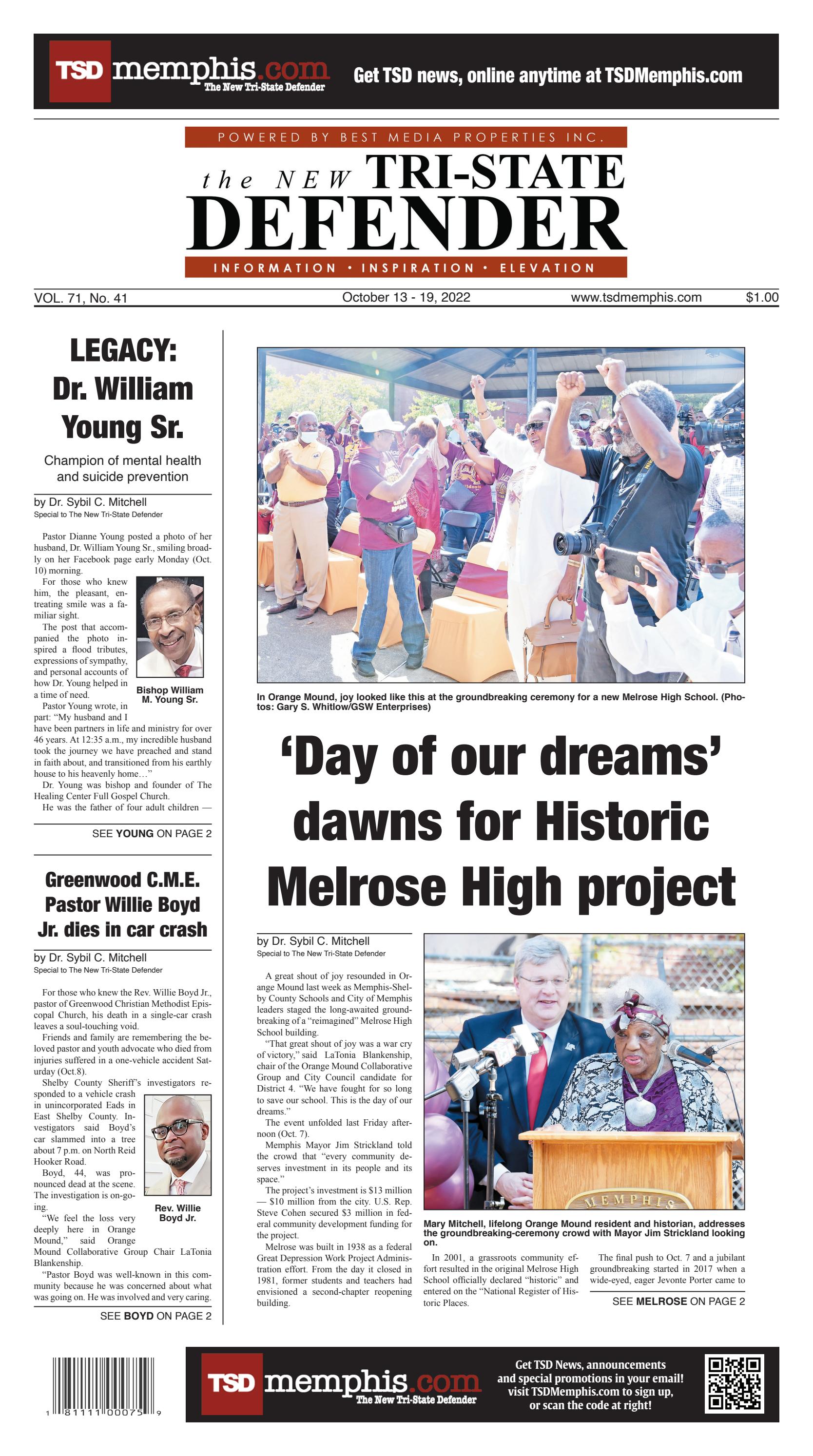 The New Tri-State Defender - October 13-19, 2022 by The New Tri-State ...