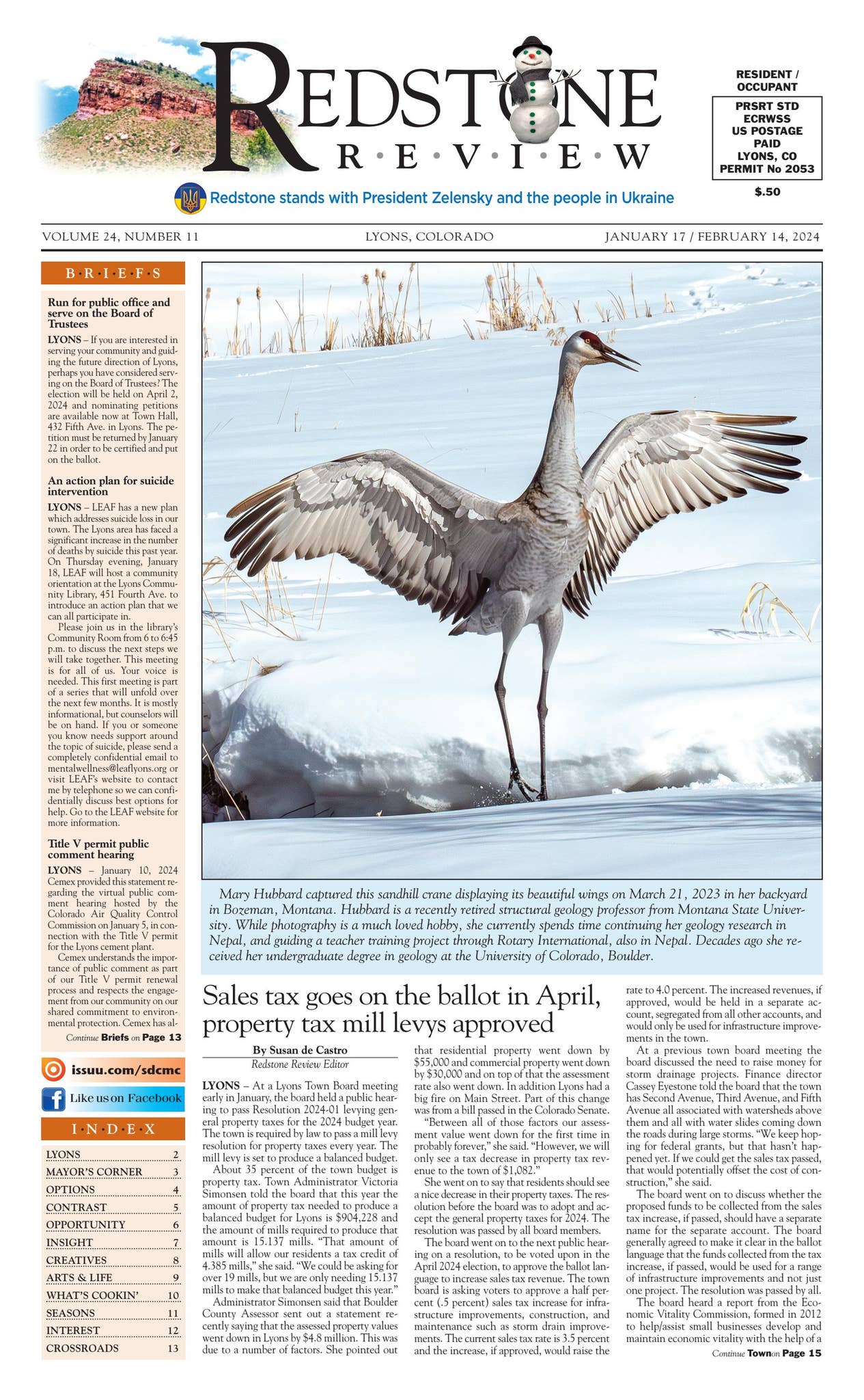 Redstone January / February 2024 by Redstone Review - Issuu