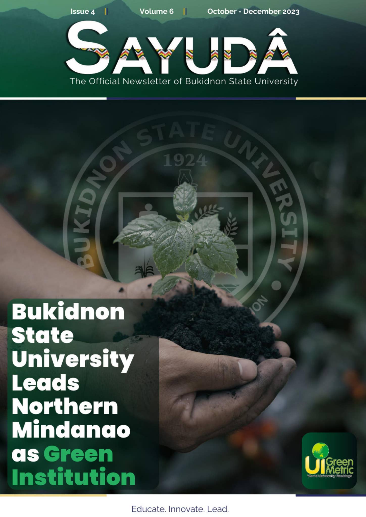 BukSU SAYUDA October - December 2023 by Information Unit - Issuu