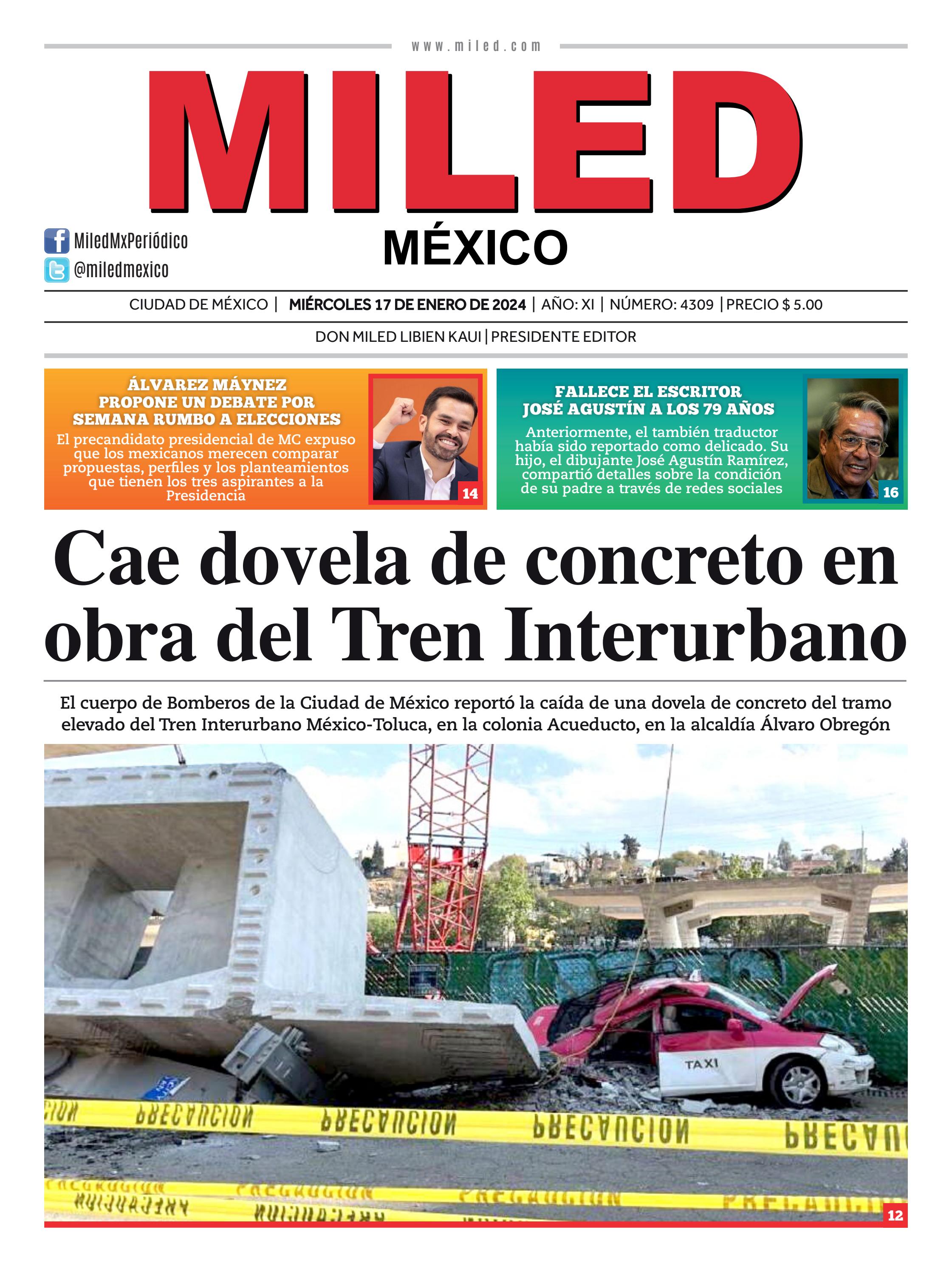 MILED MÉXICO 17/01/2024 by Grupo Miled - Issuu