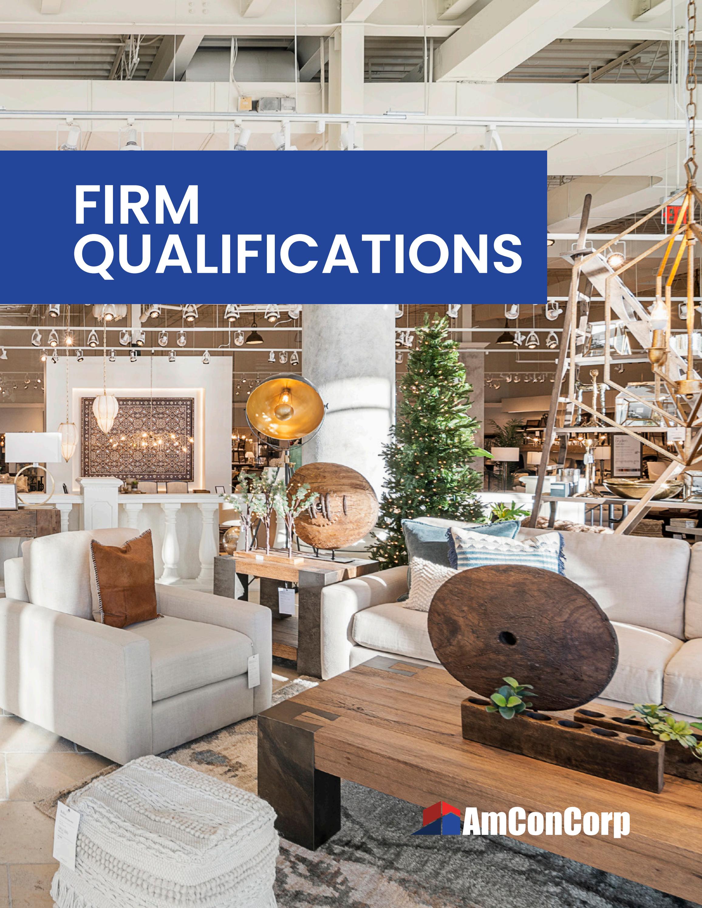 AmCon Qualifications Package by amconcorp - Issuu