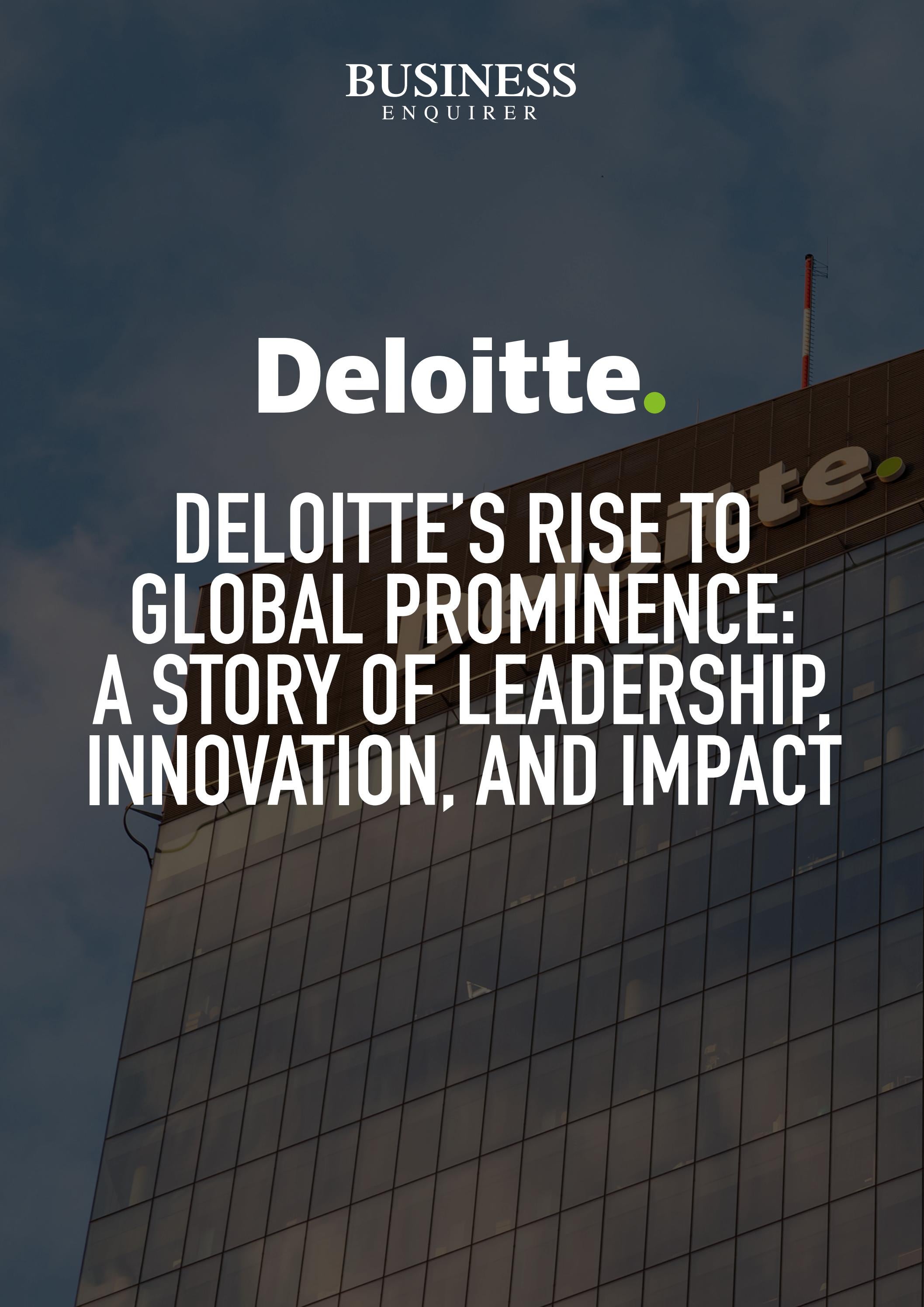Business Enquirer Magazine | Deloitte by Business Enquirer (Internal ...