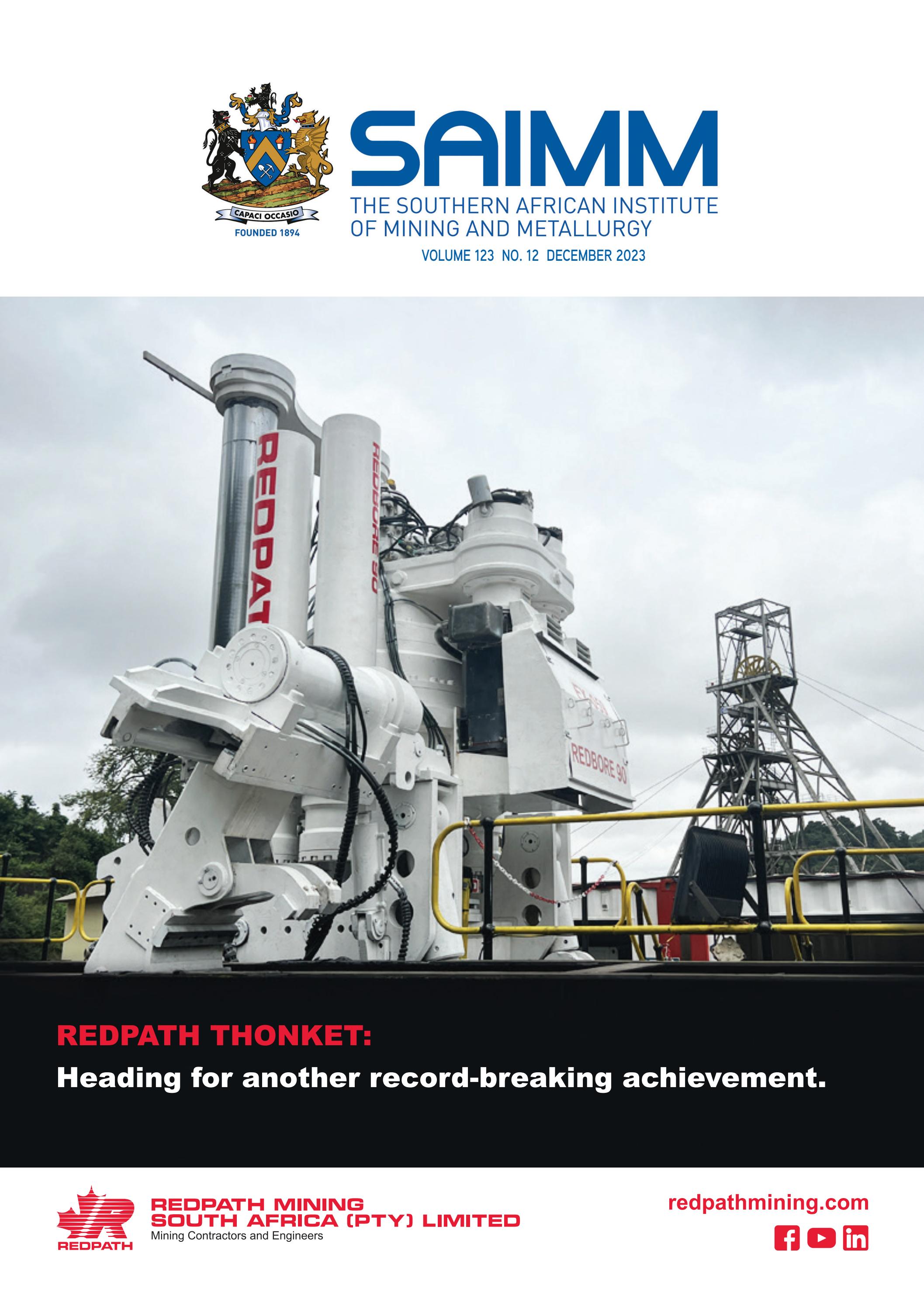 Saimm 202312 dec by SAIMM - Issuu