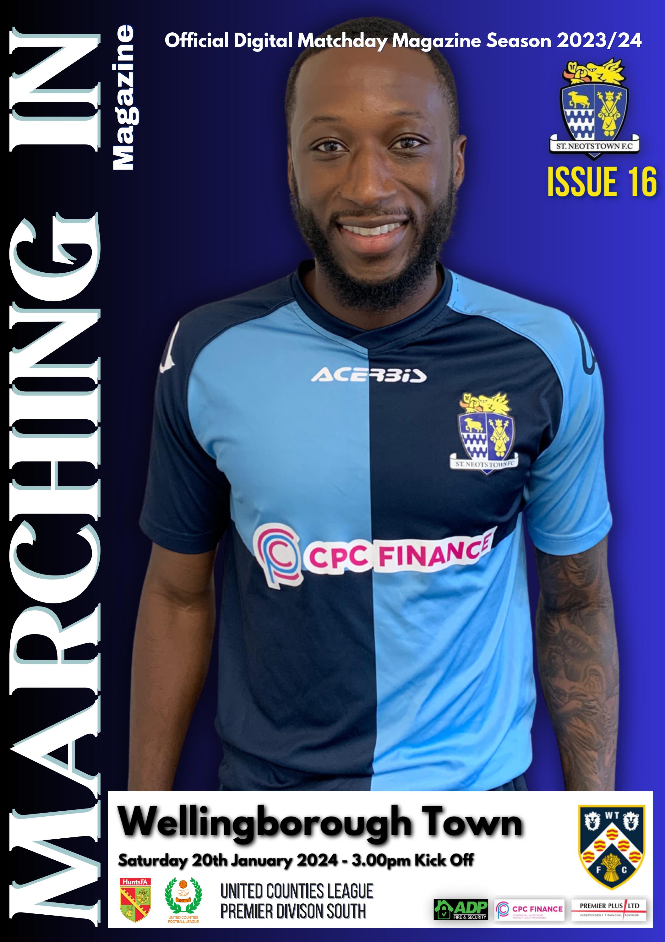 2023 - Issue Sixteen - Wellingborough Town by St Neots Town Football ...