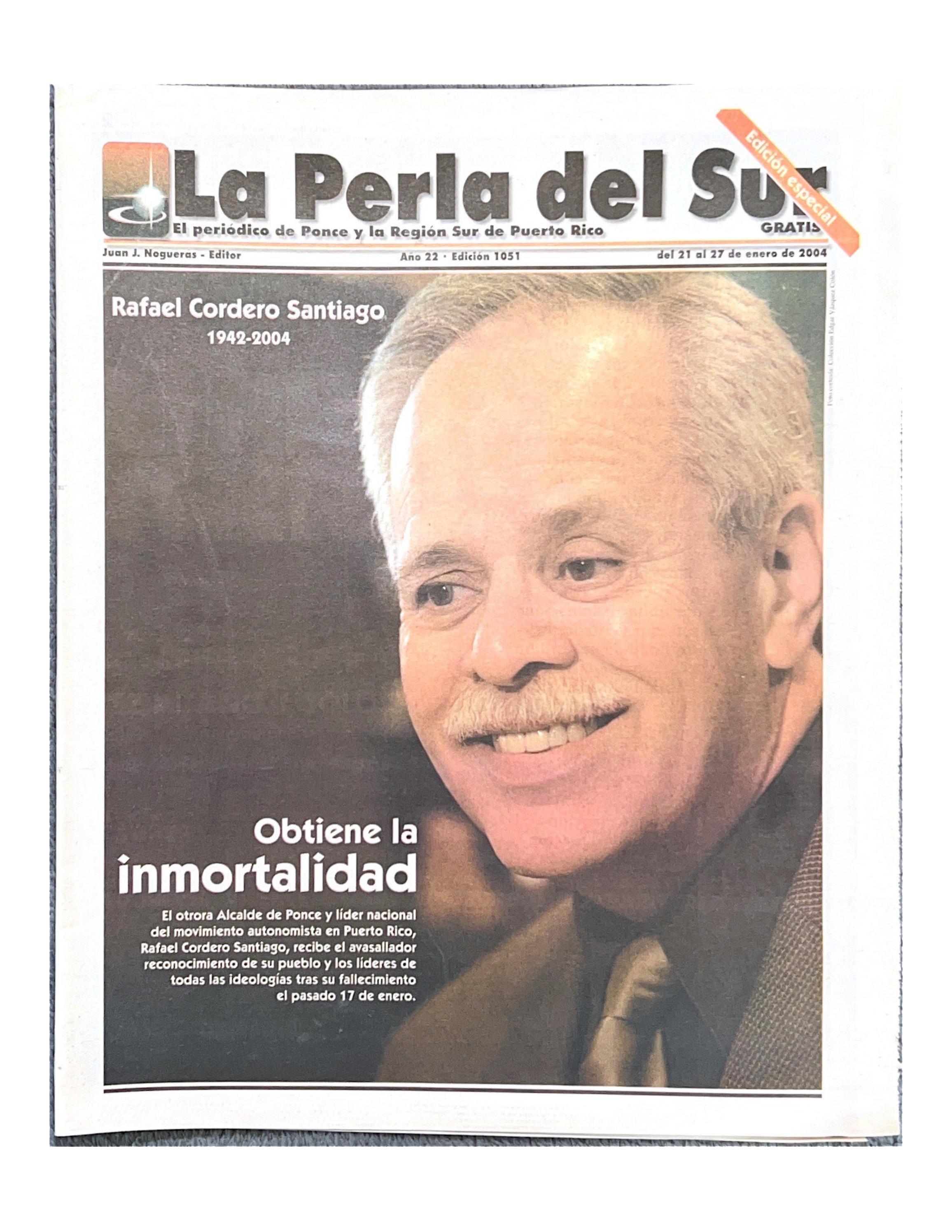 Rafael Cordero Santiago - Obtiene la immortalidad by Grafista Studios ...