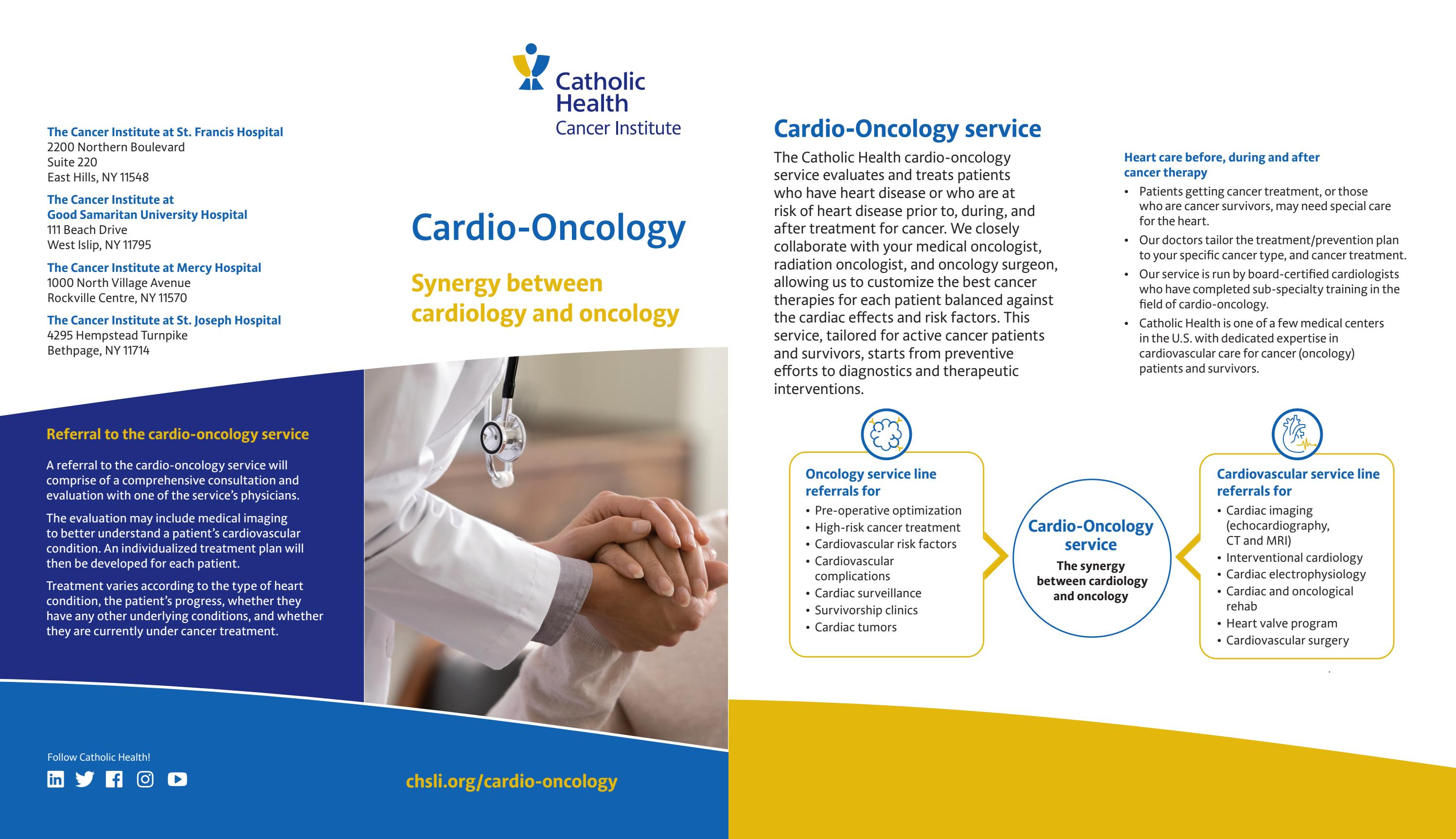 Cardio-Oncology brochure by catholichealthLI - Issuu