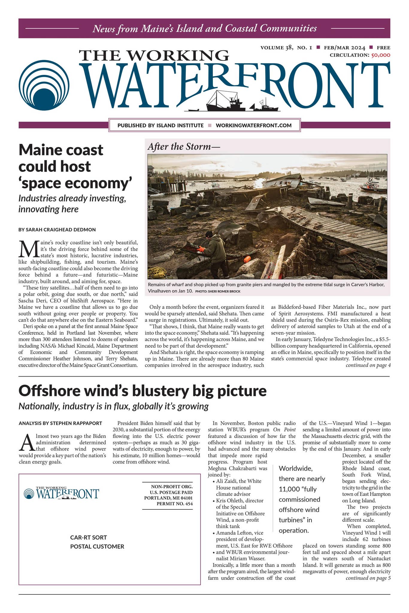 The Working Waterfront - Feb/Mar 2024 by Island Institute - Issuu
