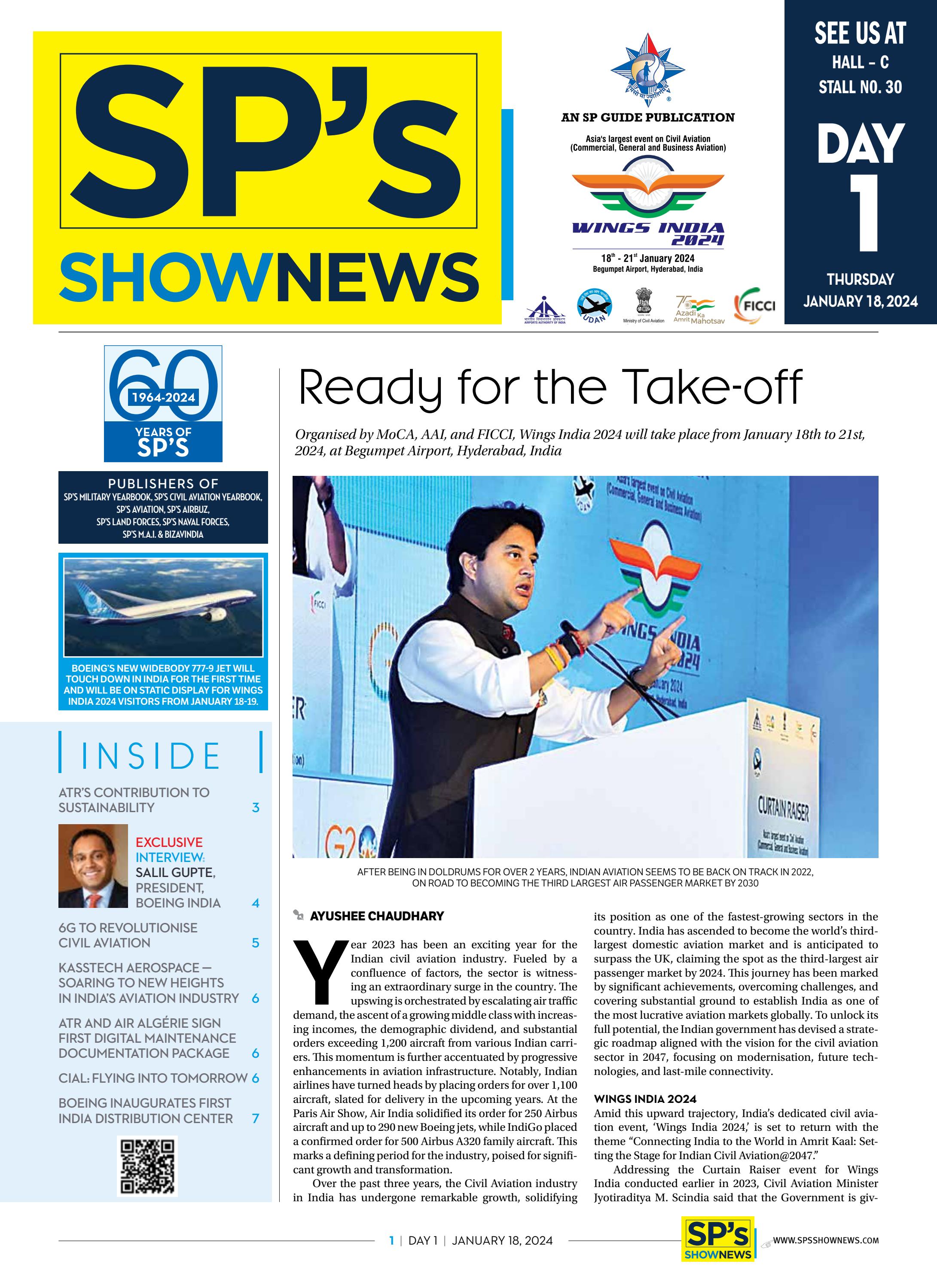 SP's ShowNews - Wings India 2024 - Day 1 by SP Guide Publications Pvt ...