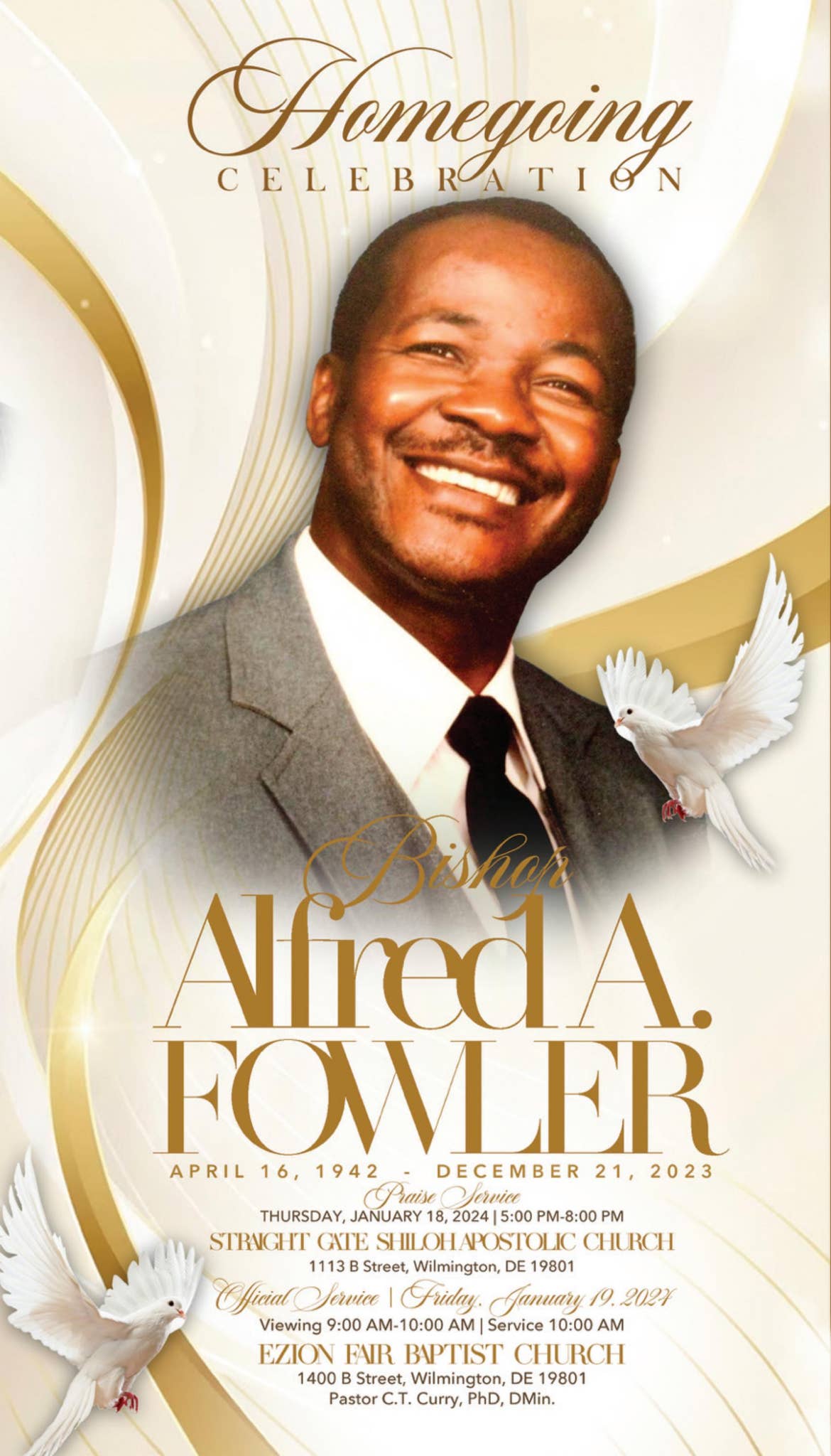 Bishop Alfred Fowler Obituary by LPGISSU - Issuu