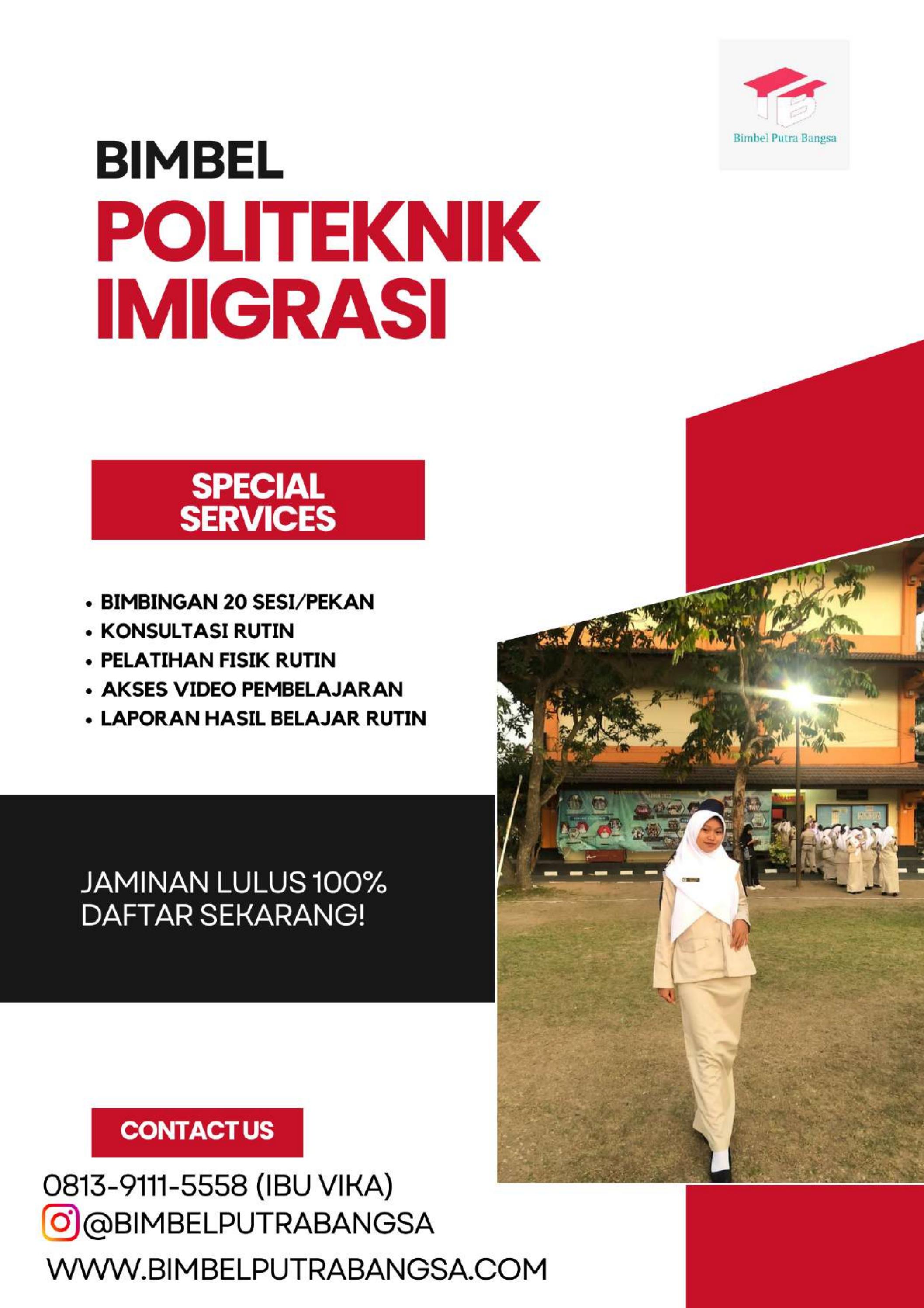 0812-2230-621 Tempat Bimbel Masuk Politeknik Imigrasi/Poltekim 2024 ...