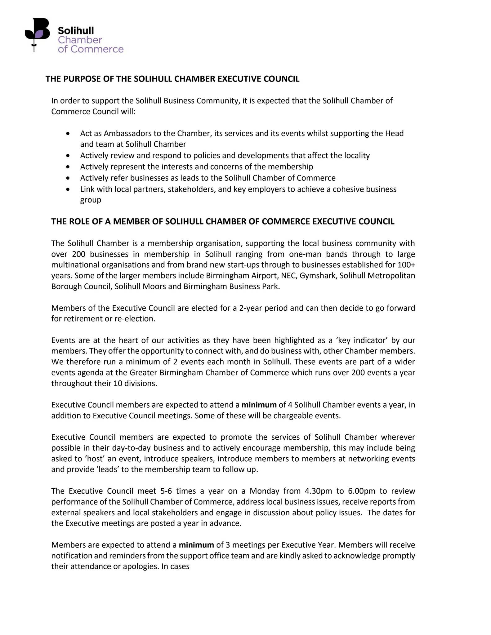 3 - The Purpose of the Exec Committee The Role of Executive Committee ...