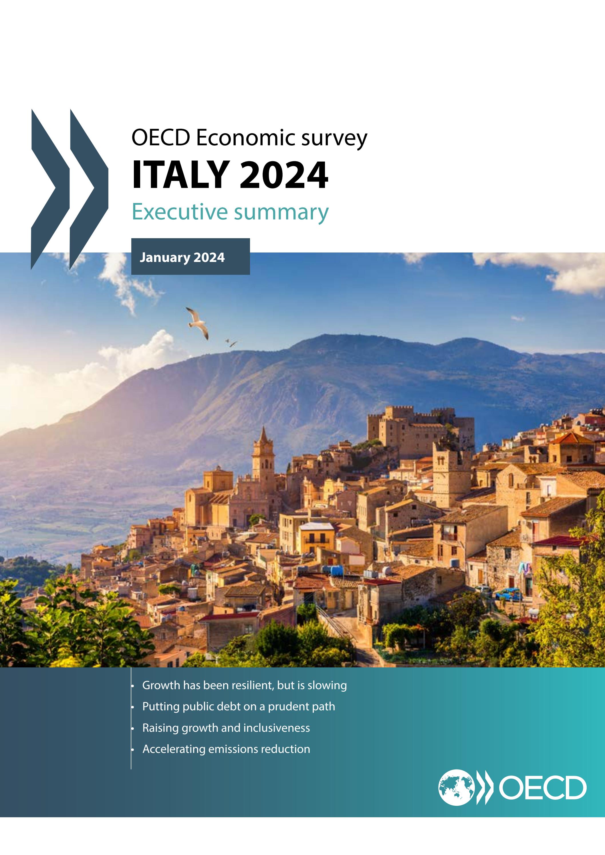 OECD Economic survey of Italy 2024 by OECD - Issuu