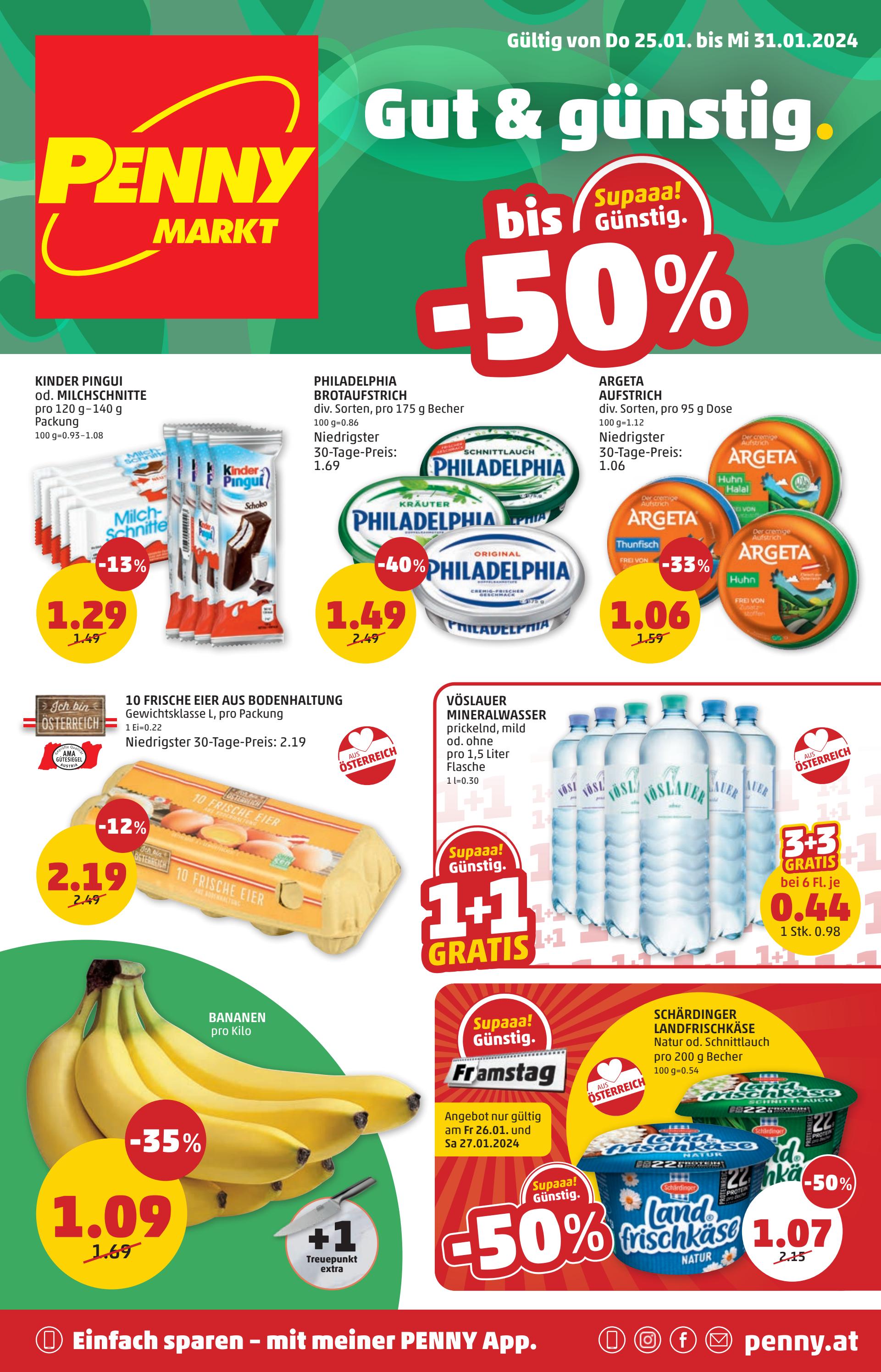 PENNY Flugblatt: Do 25.01. bis Mi 31.01.2024 by PENNYat - Issuu