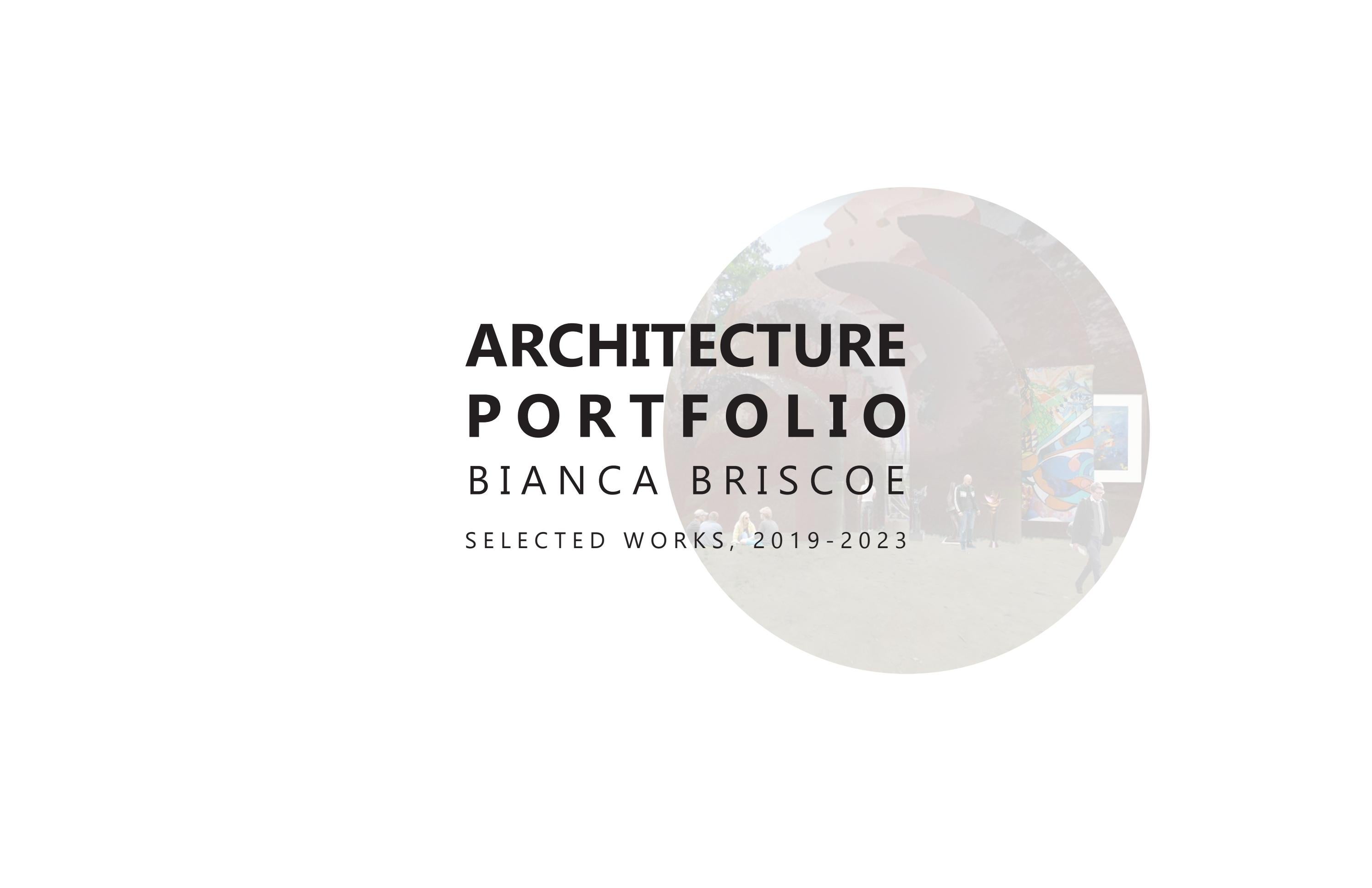 Bianca Briscoe's Architecture Portfolio by bianca briscoe - Issuu