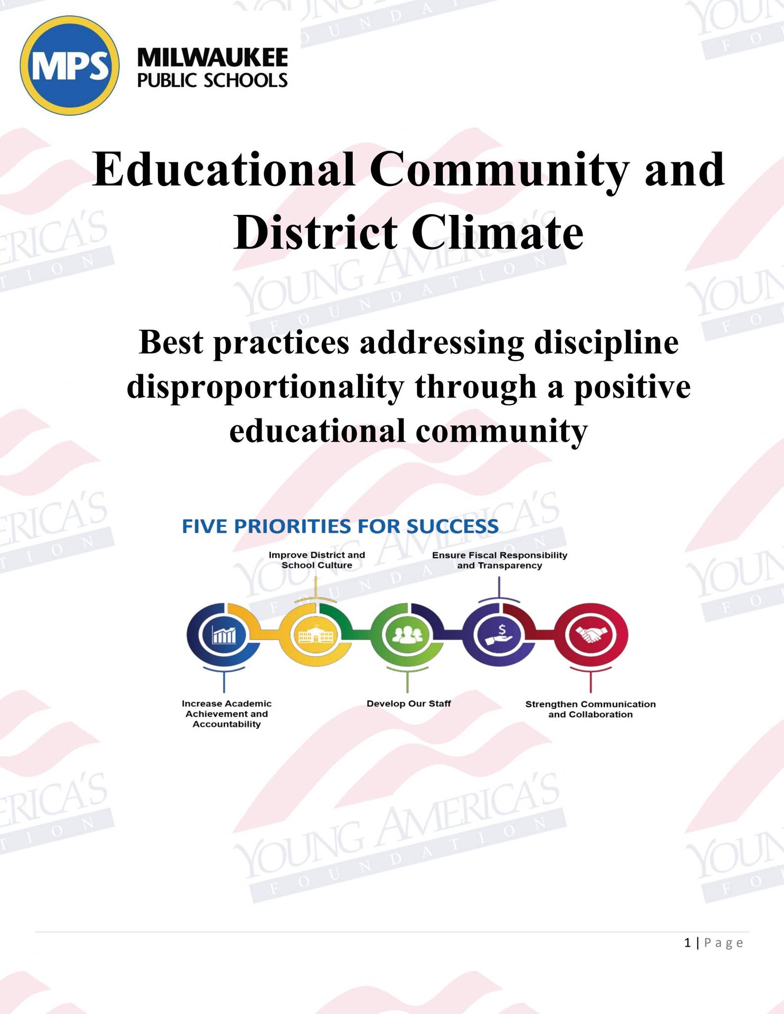 Milwaukee Public Schools Memo by Young America's Foundation - Issuu