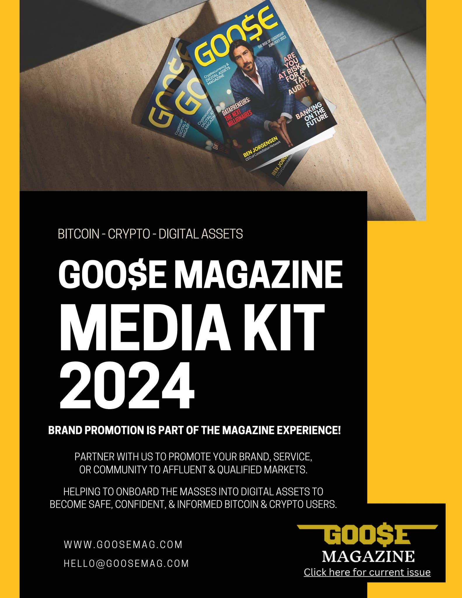 2024 GOOSE Magazine Media Kit by GOO$E Magazine - Issuu