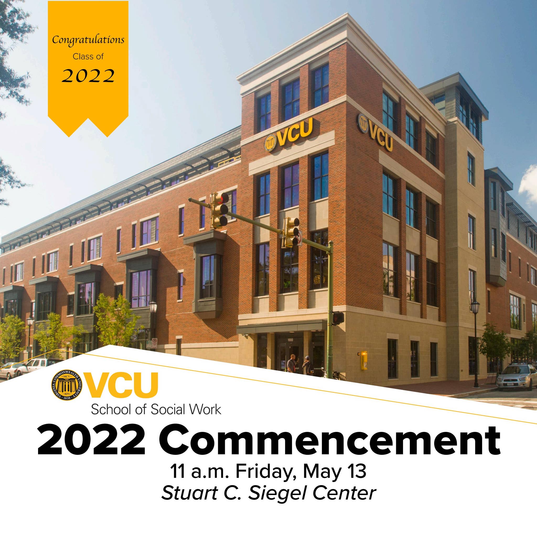 VCU School of Social Work - 2022 Commencement program by vcusswnews - Issuu
