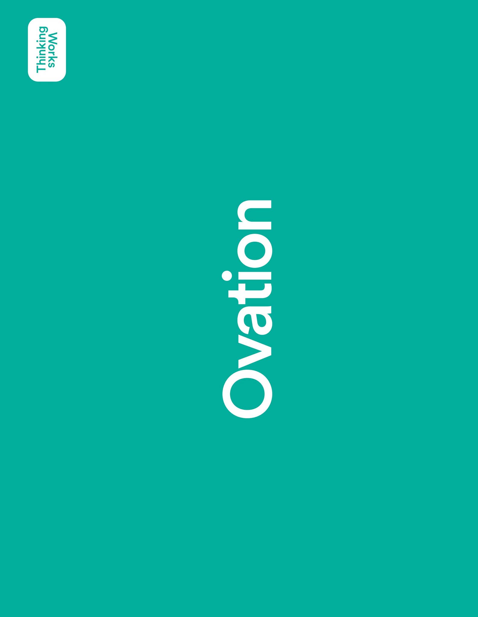 Thinking Works | Ovation | Brochure | P4 by p4design - Issuu