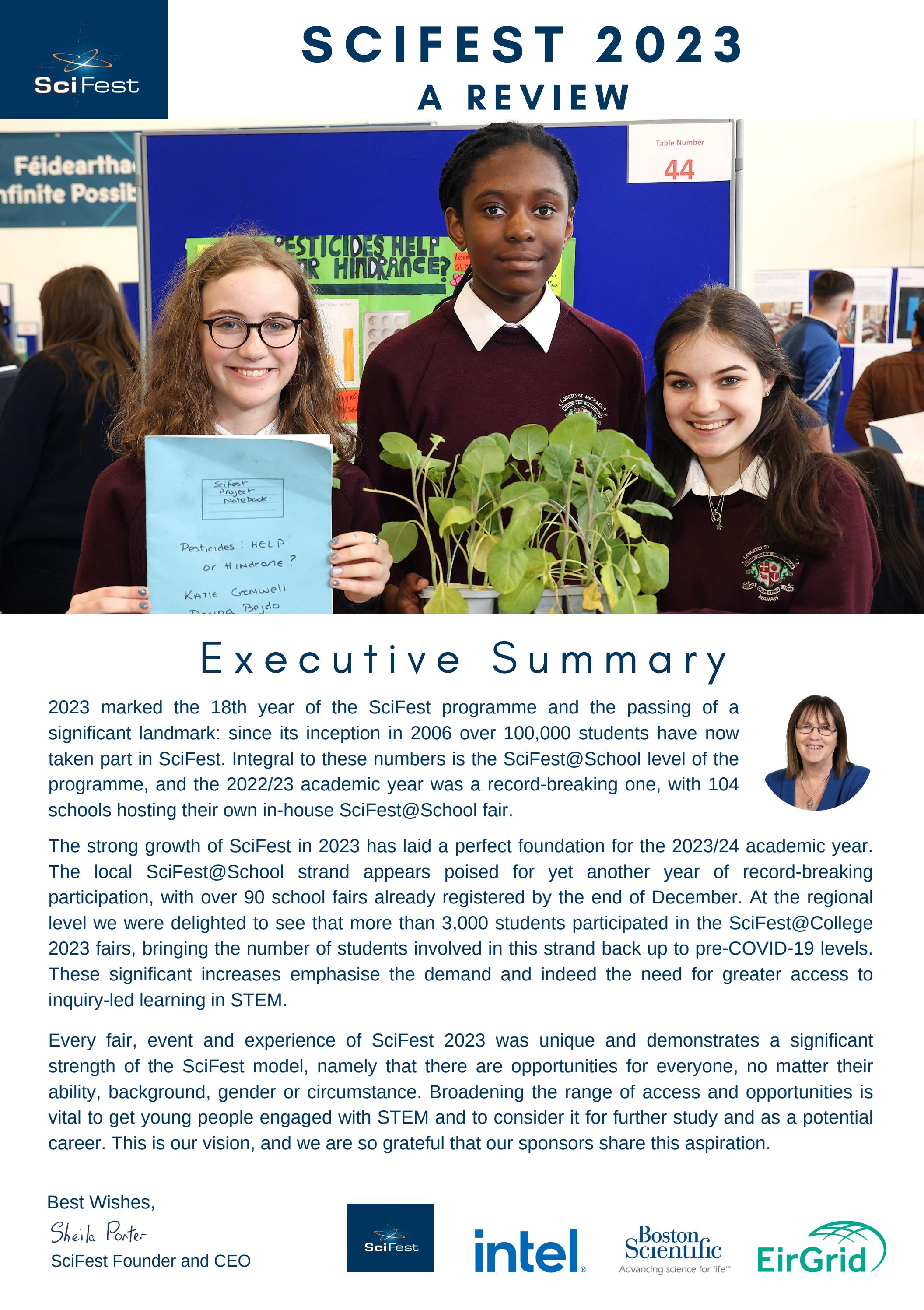 SciFest 2023: A Review by SciFest Ireland - Issuu