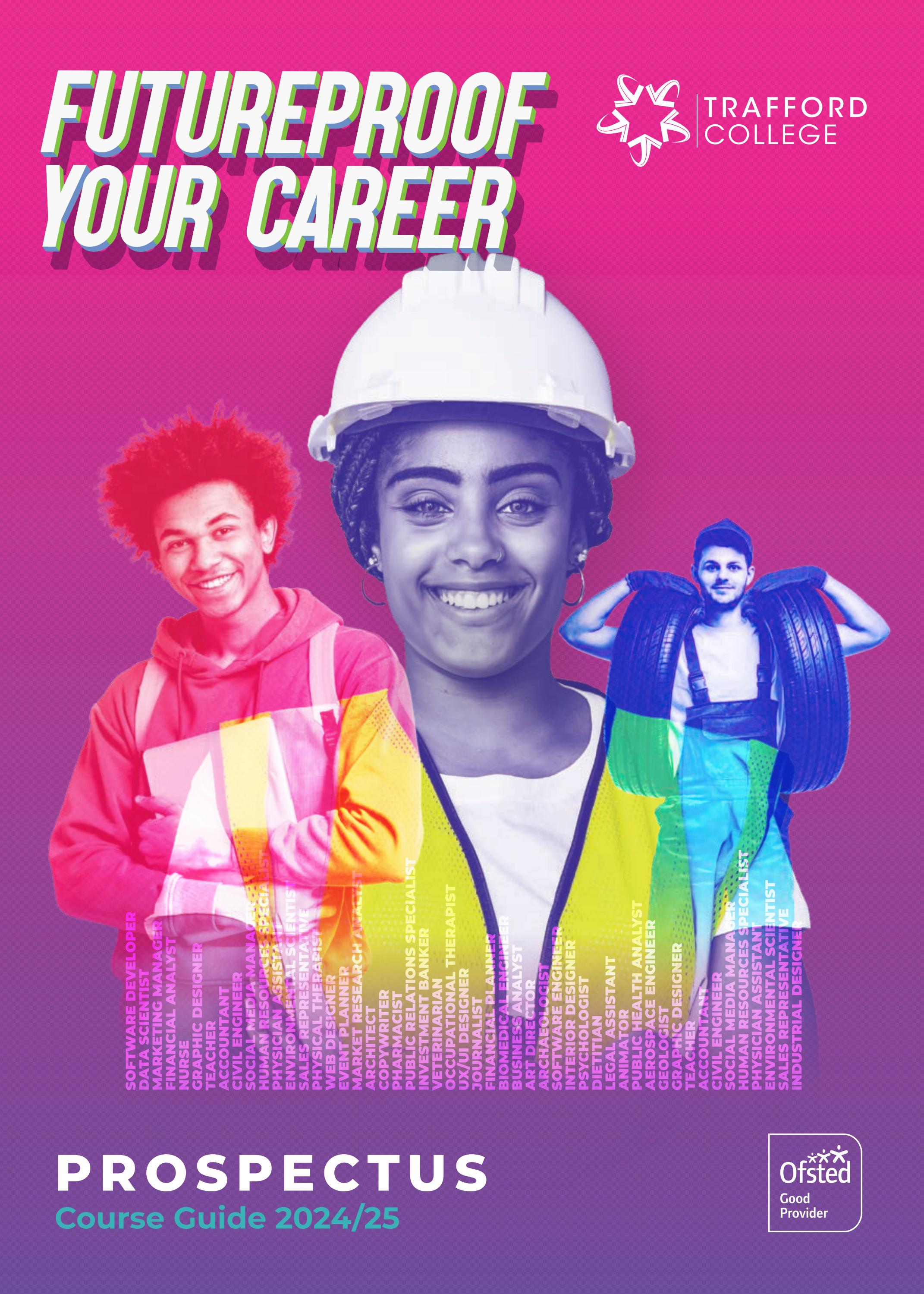 Trafford College Prospectus 24/25 by Trafford & Stockport College Group - Issuu