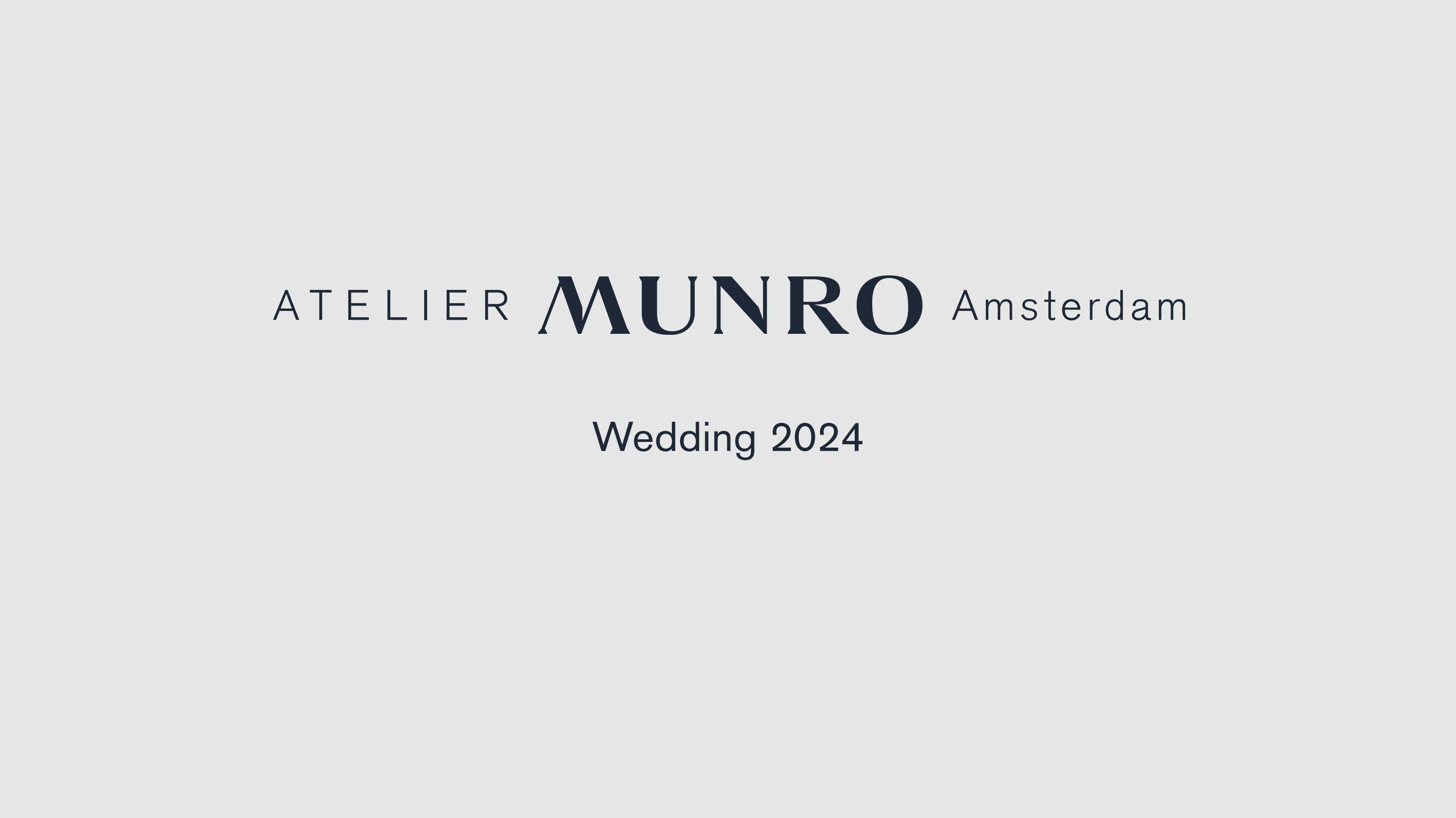 Atelier Munro Wedding 2024 by Rodes - Issuu