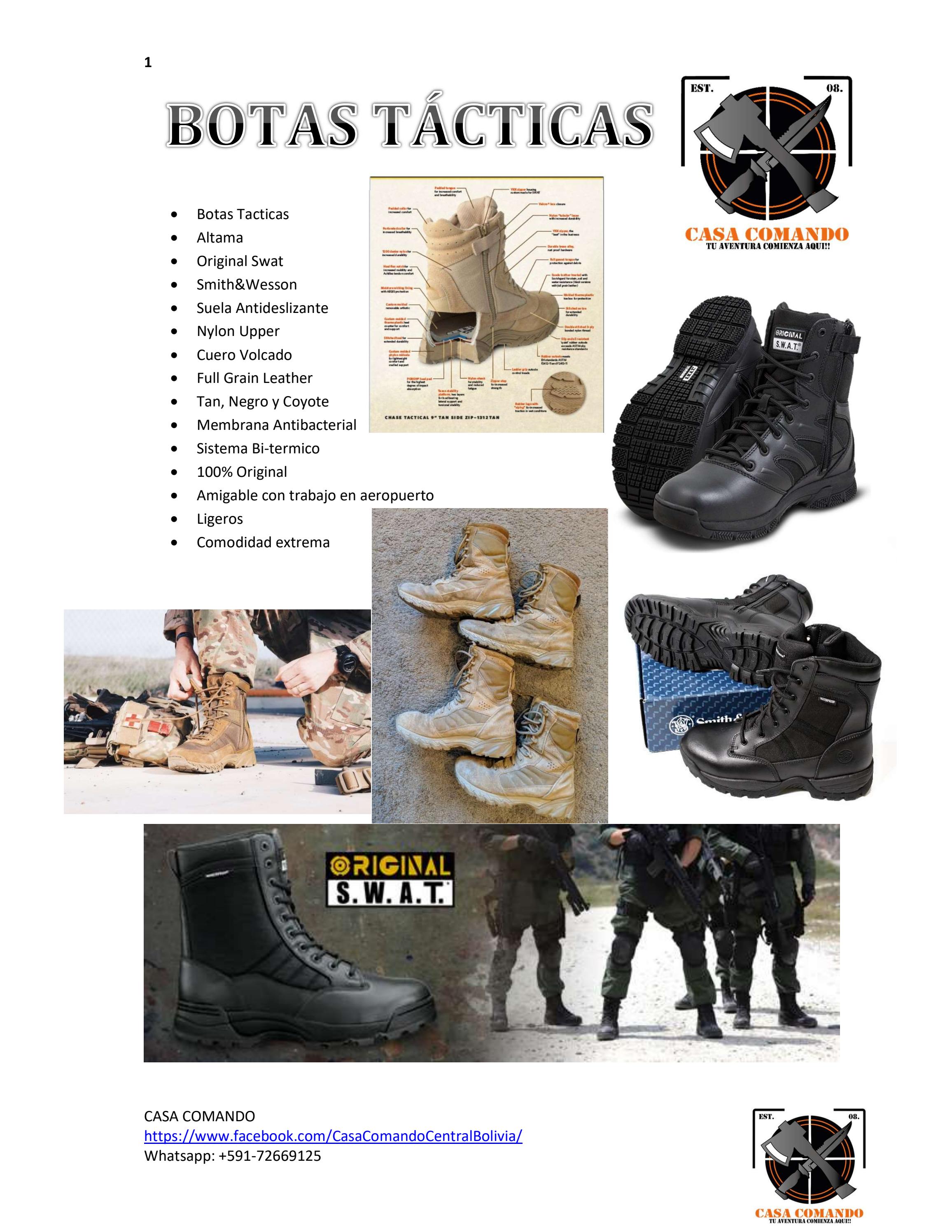 CASA COMANDO BOTAS CATÁLOGO 2024 ORIGINAL/ALTAMA/SMITHWESSON by CASA ...