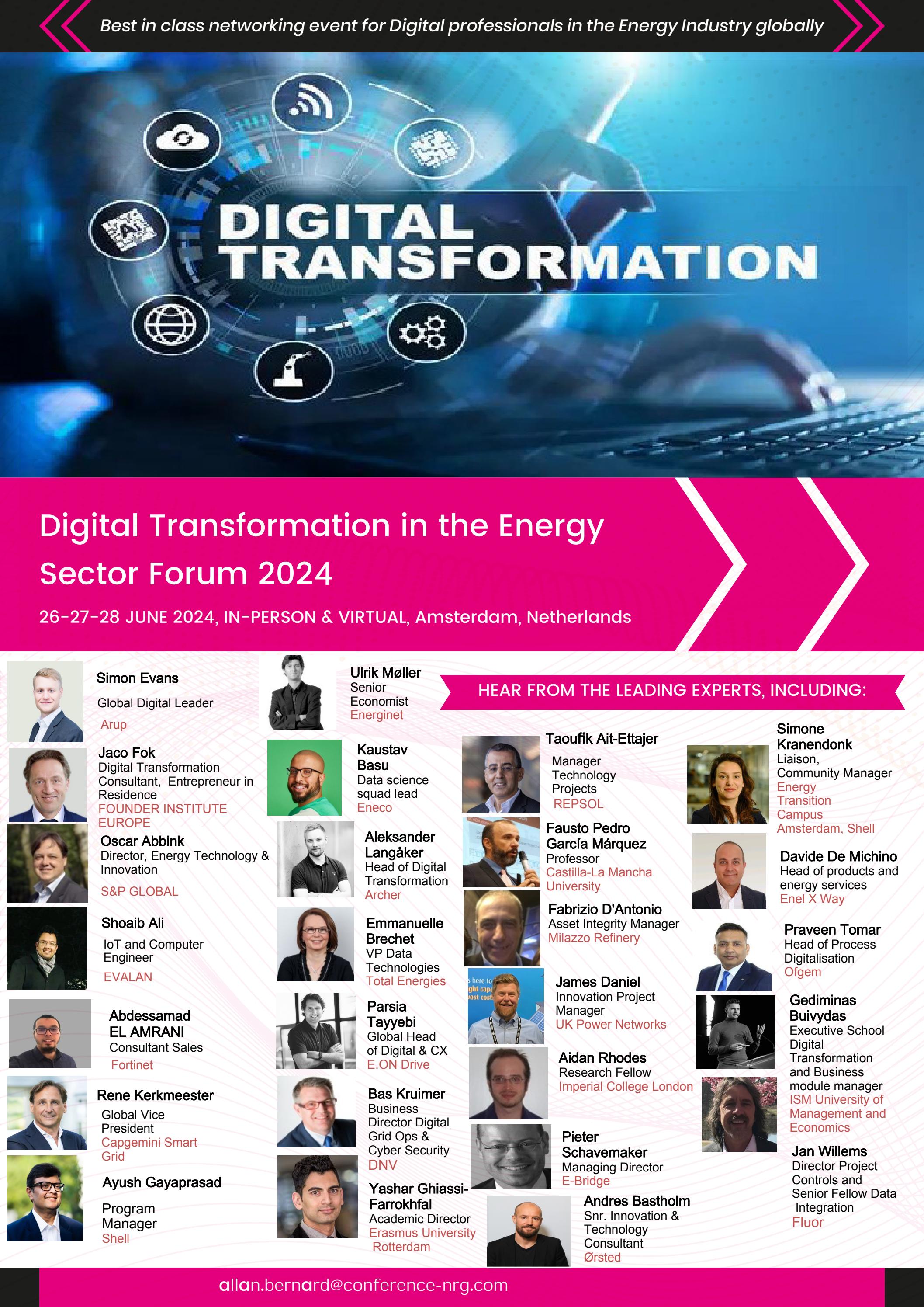 The Global Digital Transformation in the Energy Sector Forum JUNE ...