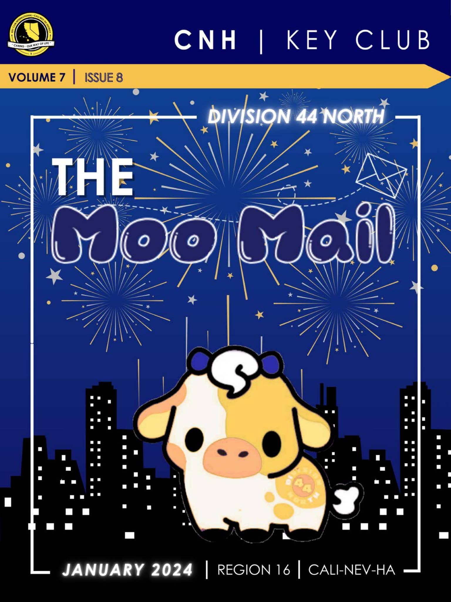 D44N "The Moo Mail" | January 2024 | CNH Key Club by Division 44 North ...