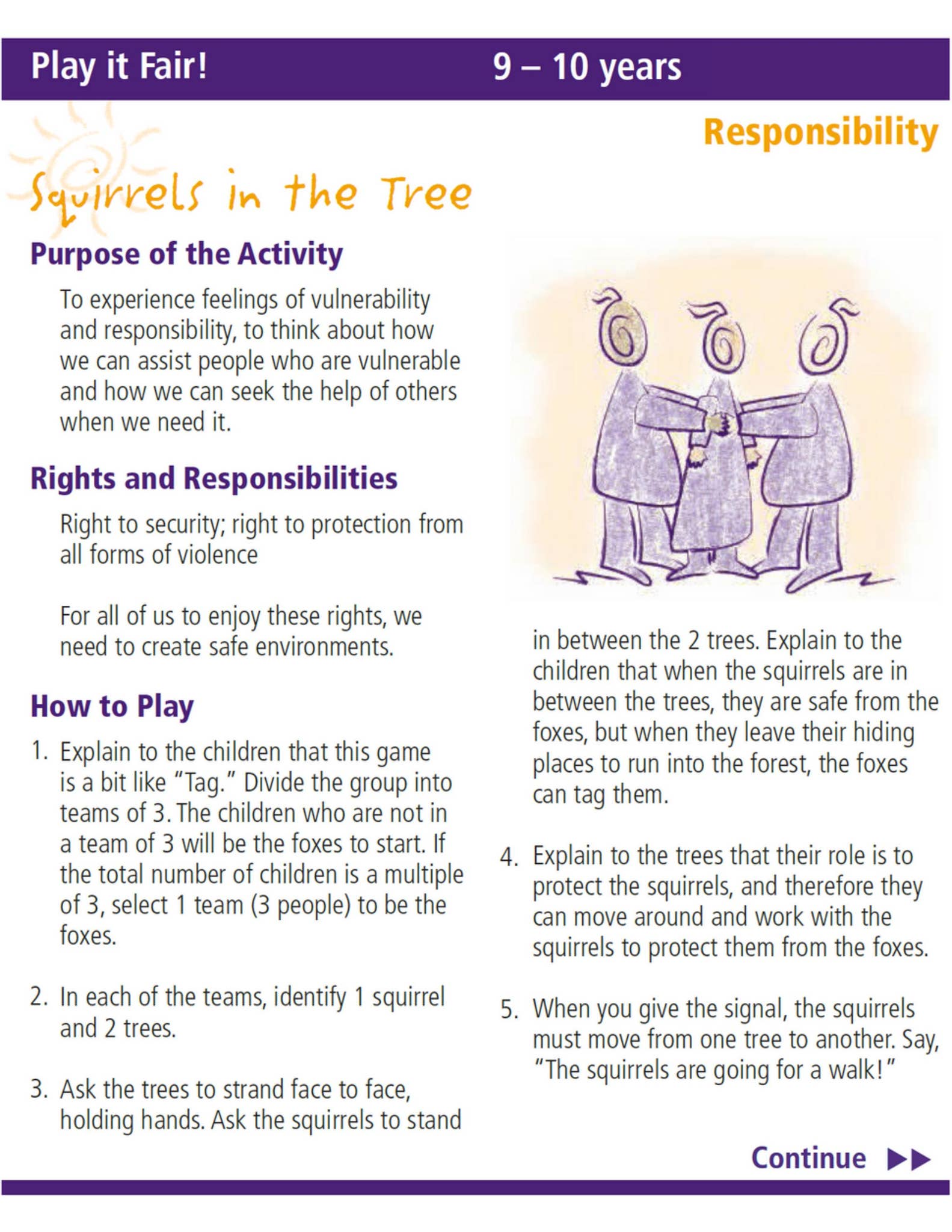 PIF - Squirrels in the Tree Ages 9-10 (Responsibility) by Girl Scouts ...