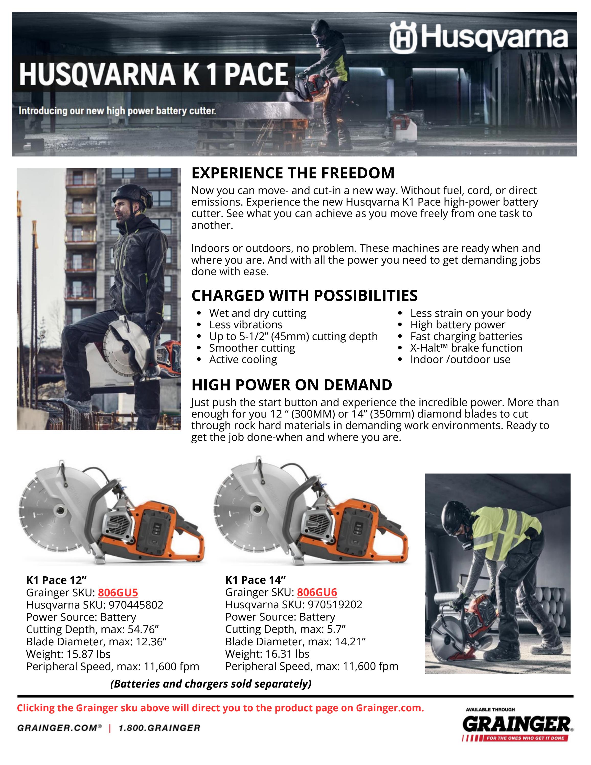 Husqvarna - Brochure, Grainger by ISI Marketing Portal - Issuu