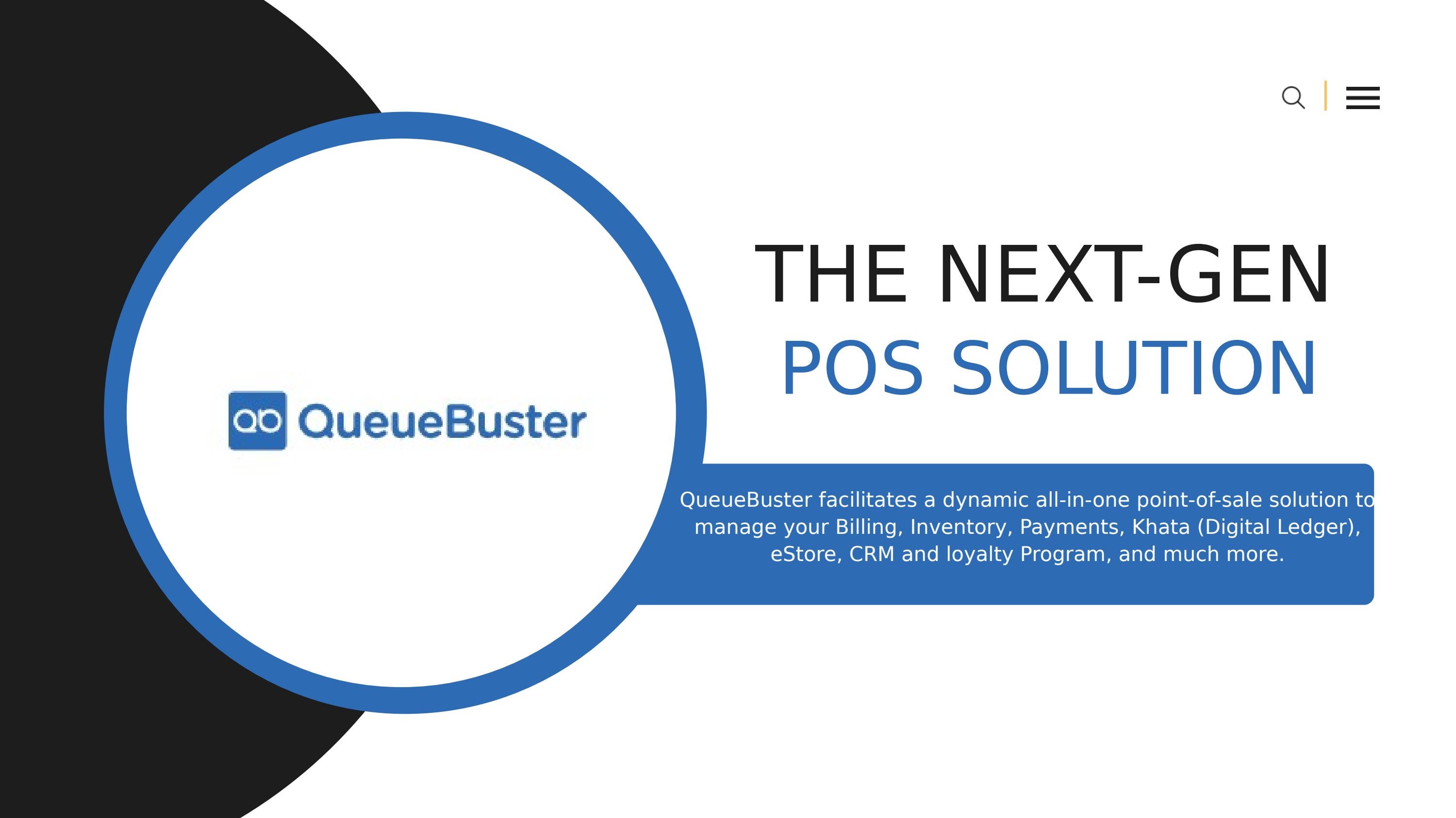 Queuebuster all in one pos billing software by Queuebuster - Issuu