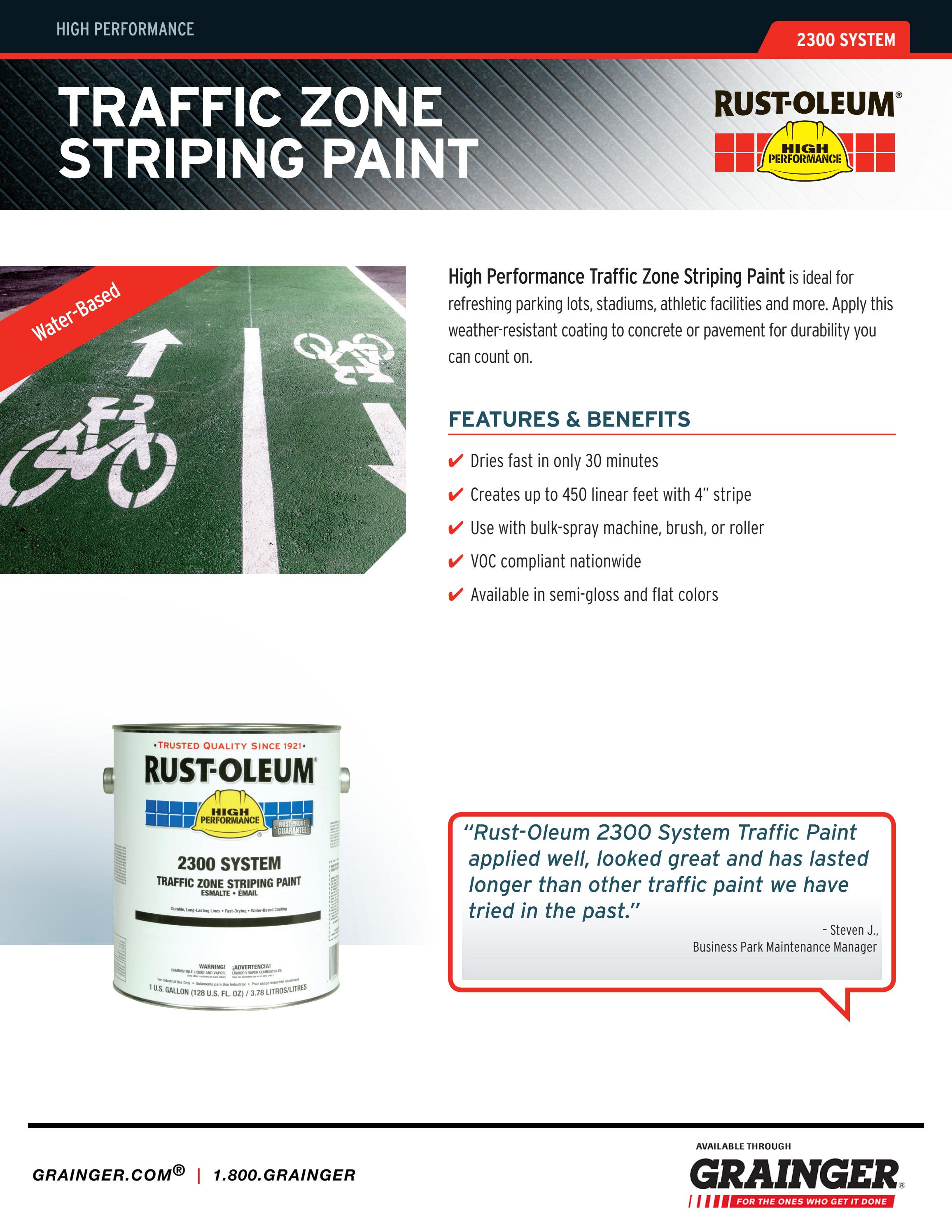Rust-Oleum - Striping Paint, Grainger by ISI Marketing Portal - Issuu