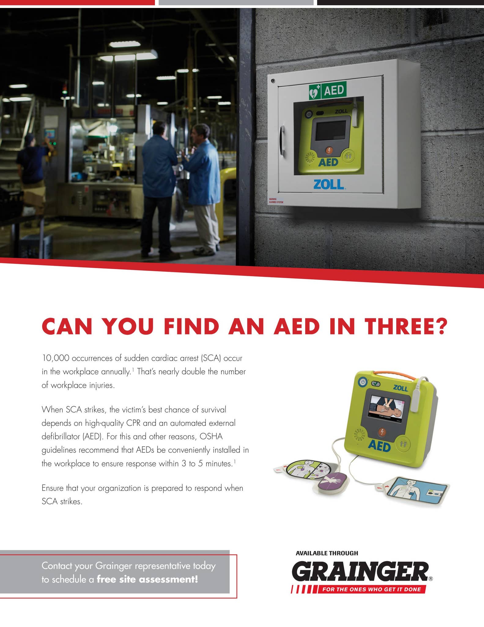 Zoll - AED and Trauma Kits, Grainger by ISI Marketing Portal - Issuu