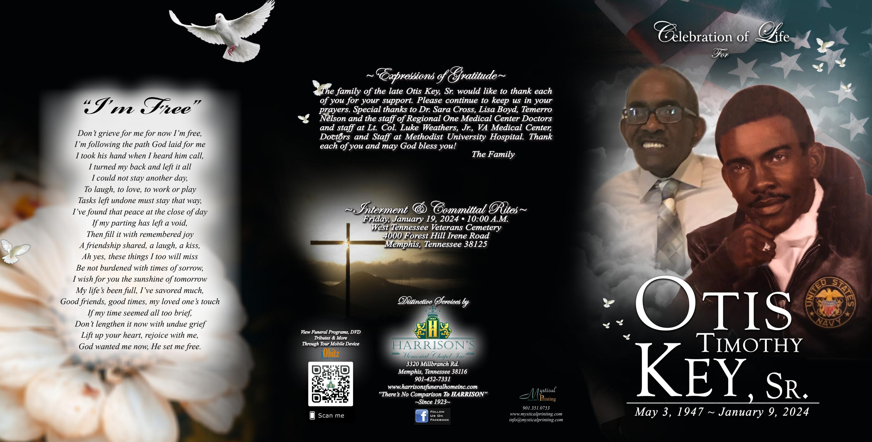 Otis Timothy Key, Sr. by Jerry Madison Harrison - Issuu