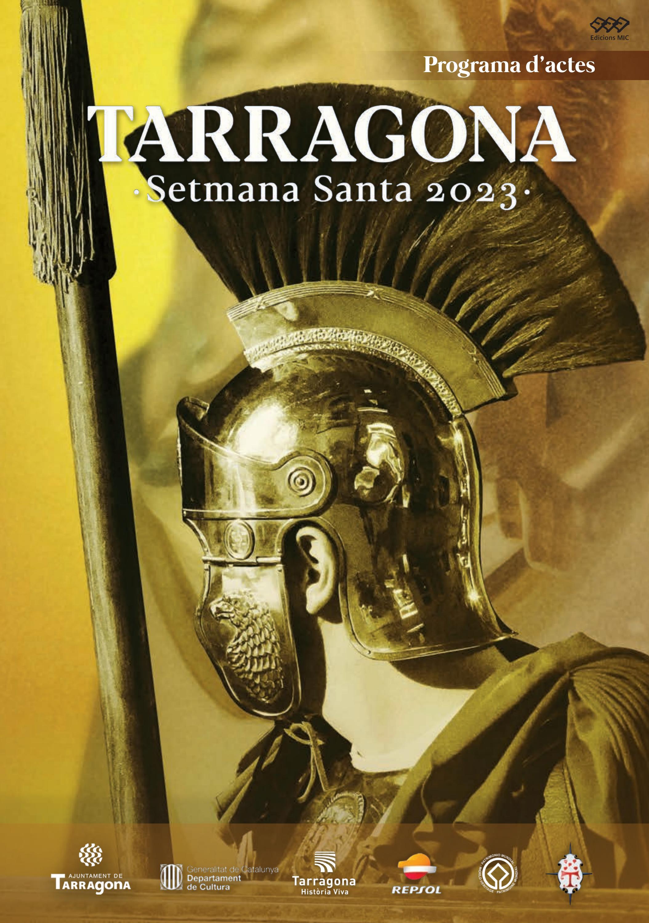 Tarragona Setmana Santa 2023 by editorialmic - Issuu