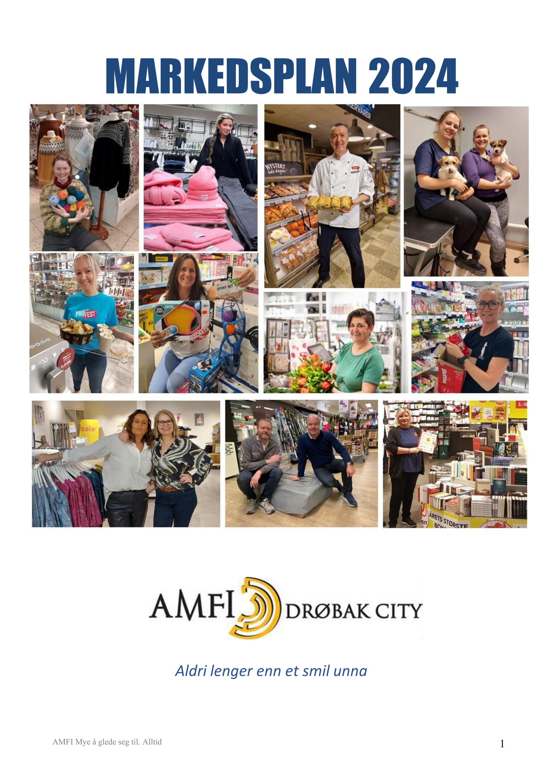 Markedsplan Amfi Drøbak City by Amedia Kreativ - Issuu