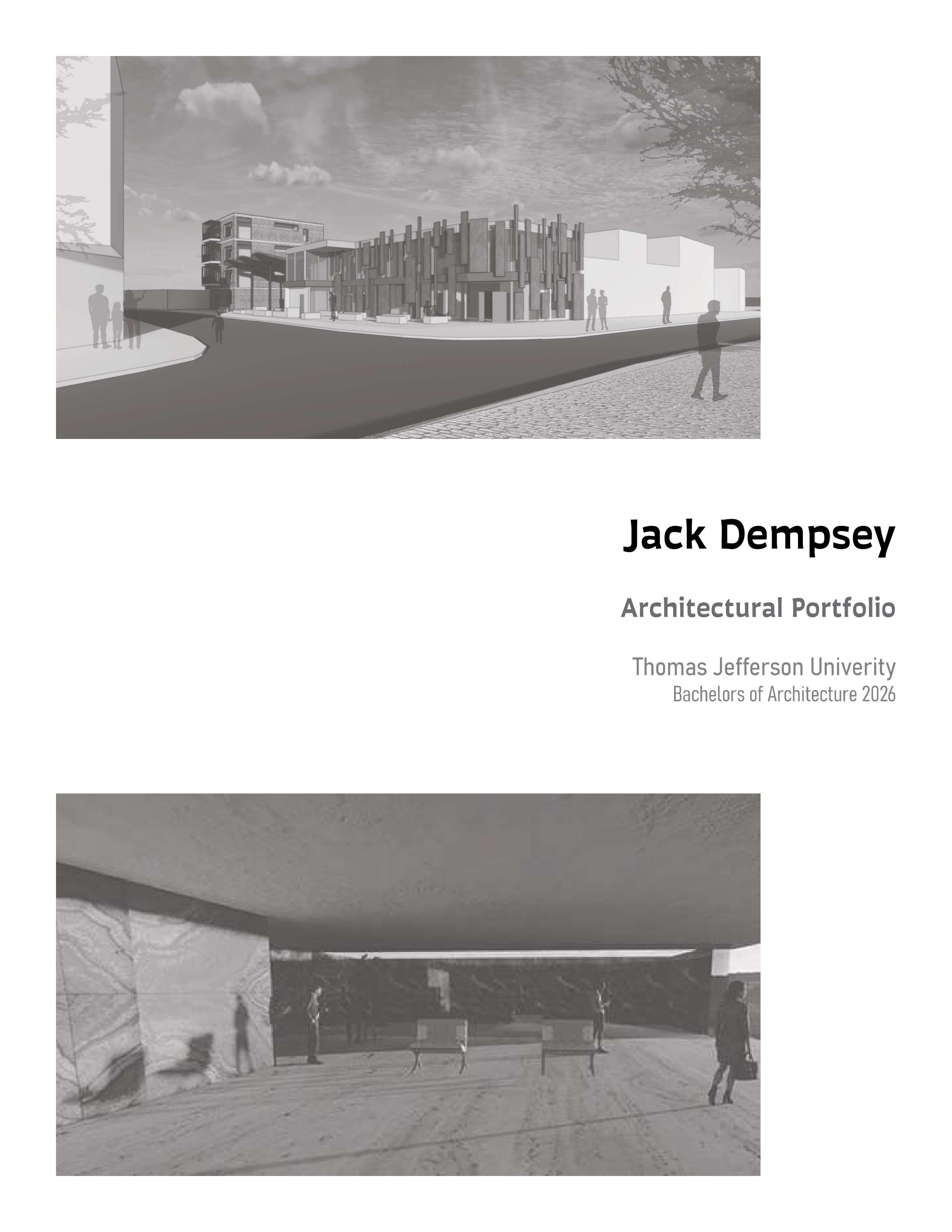 Jack Dempsey Architectural Portfoilio by Jack Dempsey - Issuu