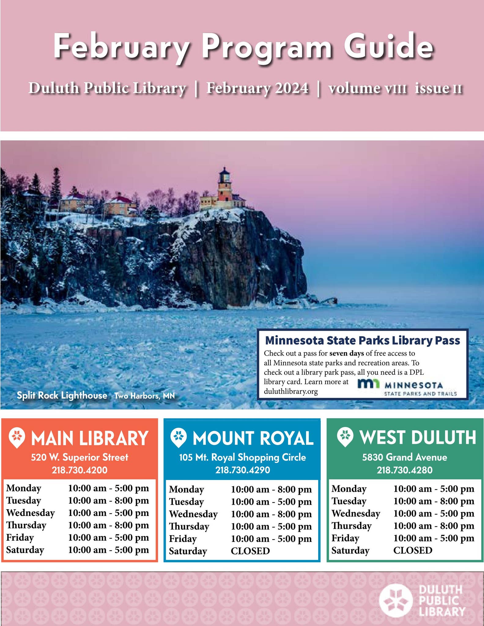 Duluth Public Library February 2024 Program Guide by Duluth Public ...