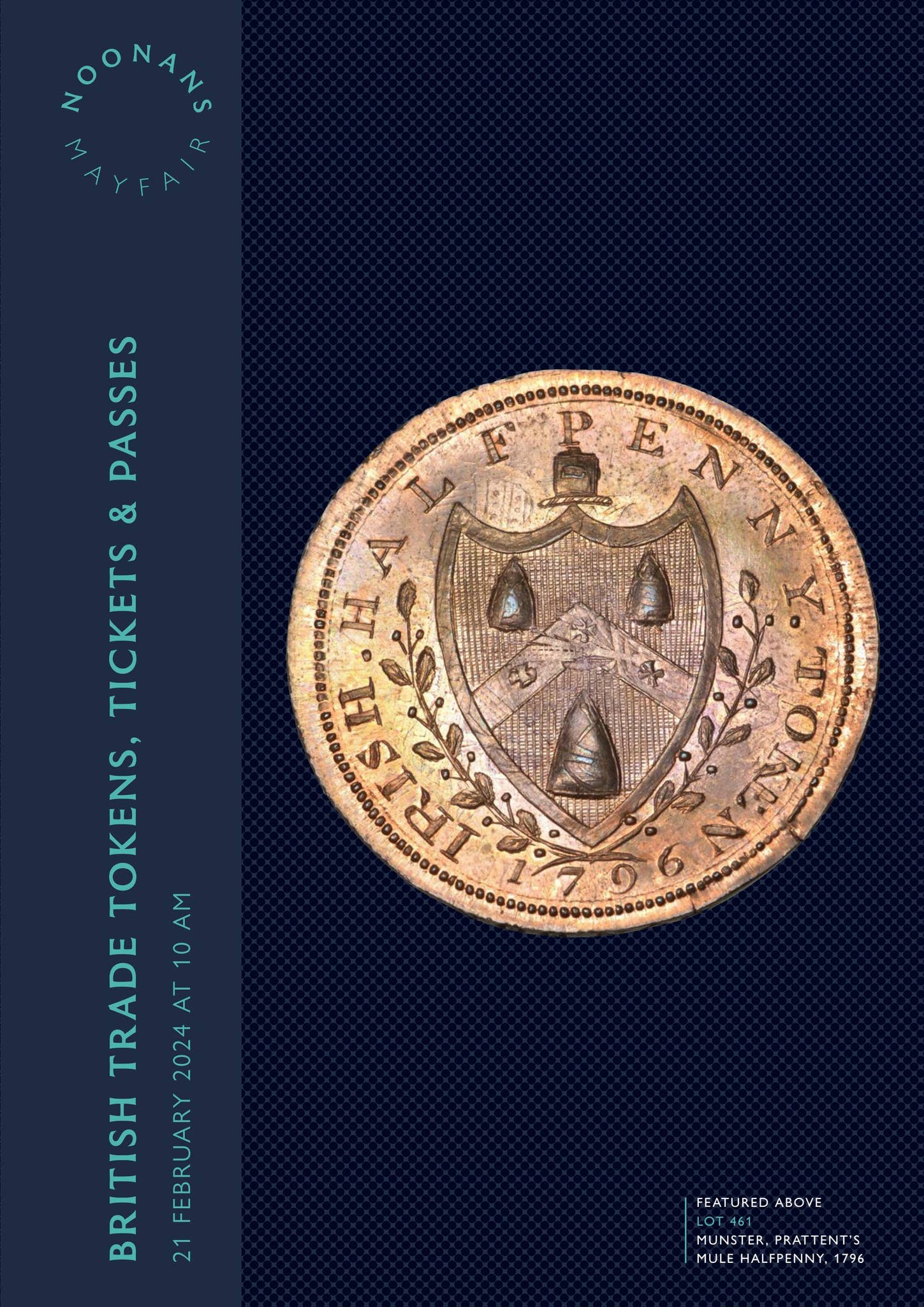 British Trade Tokens, Tickets and Passes (21 Feb 24) by Noonans Mayfair ...