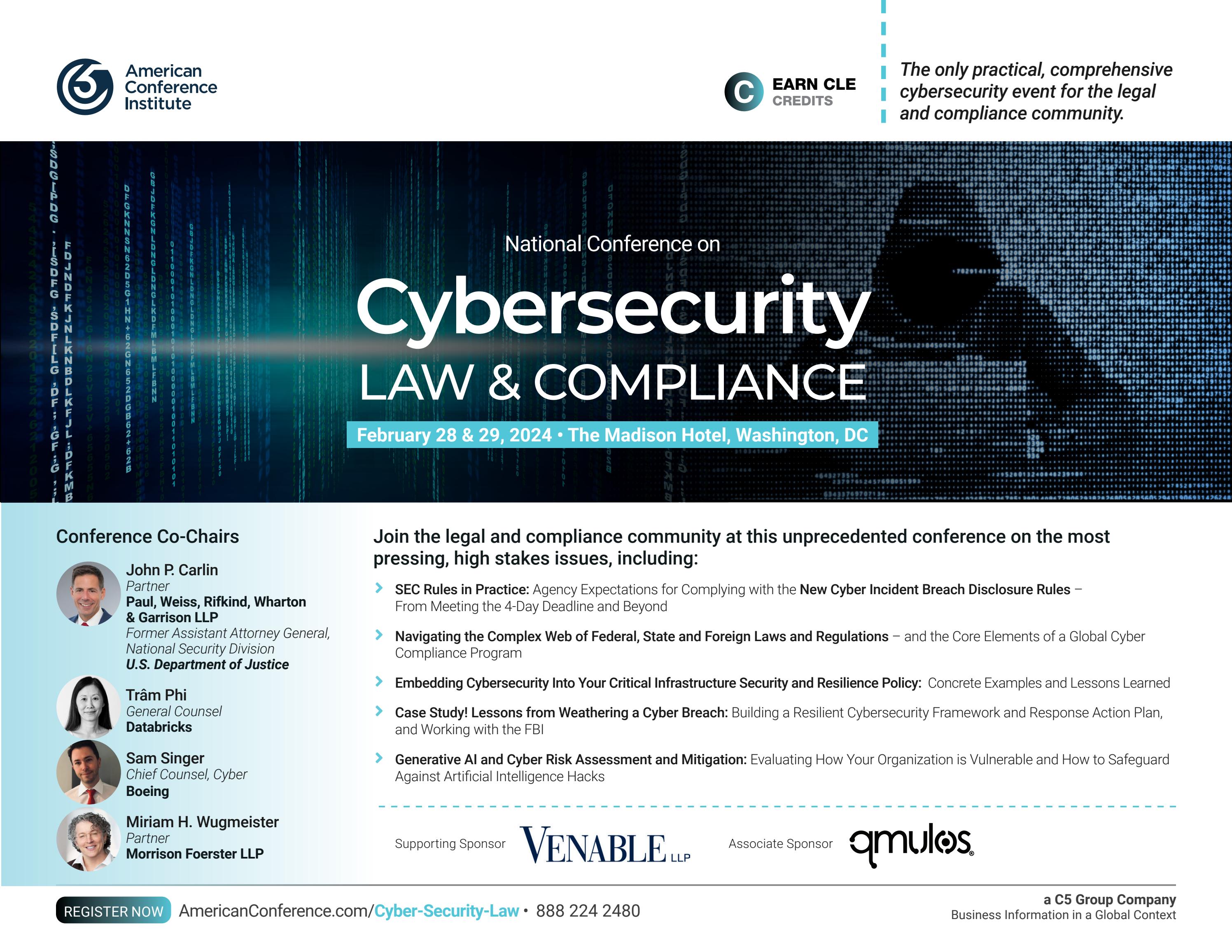 National Conference on Cybersecurity Law & Compliance - DS by C5Group - Issuu