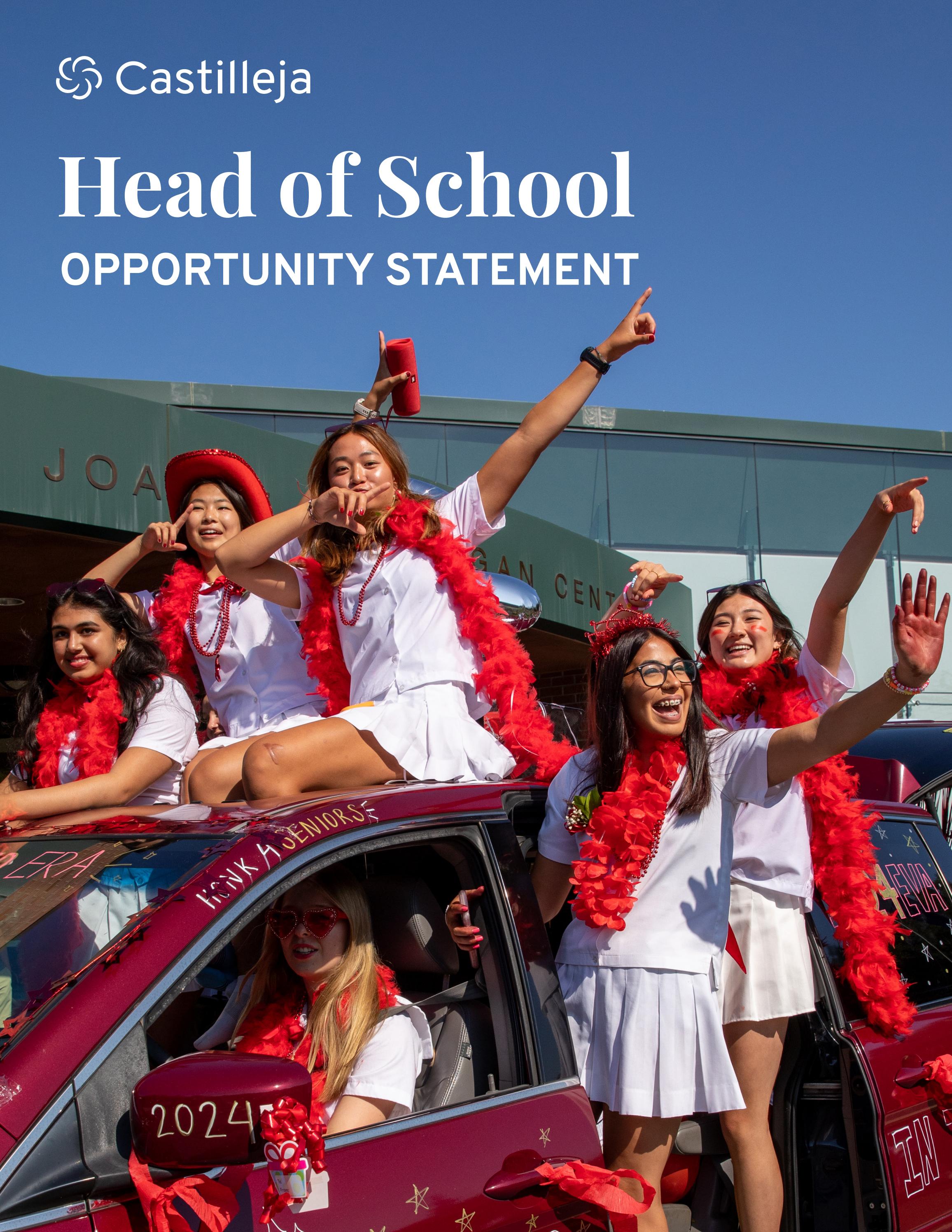 Castilleja Head of School Opportunity Statement by Castilleja School ...